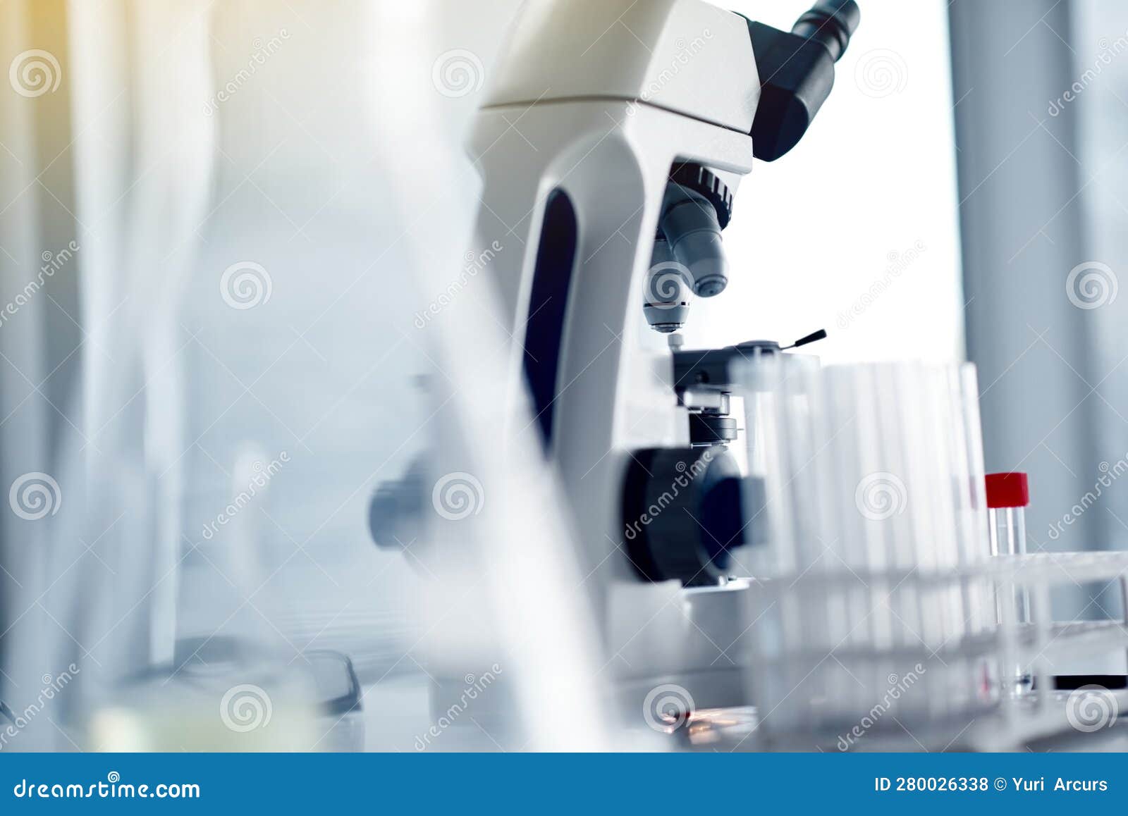 State of the Art Scientific Tools. Still Life Shot of a Scientific ...