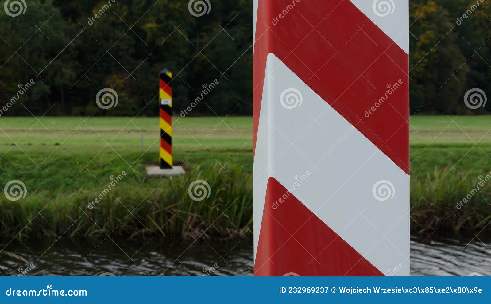STATE BORDER POSTS stock image. Image of borderer, international ...