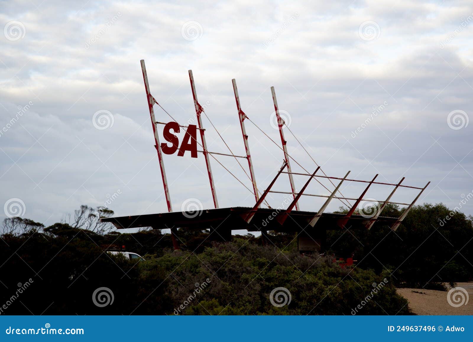 State Border stock photo. Image of state, outdoors, architecture ...