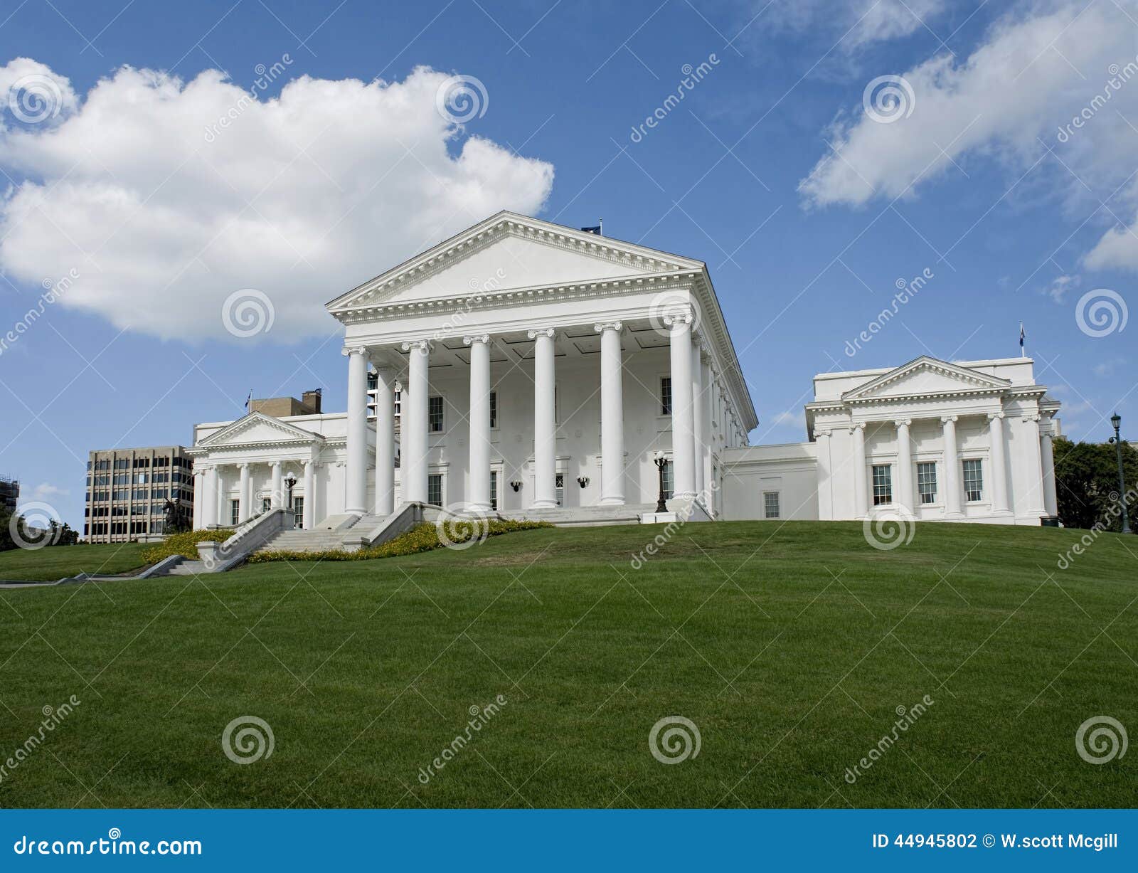 State Capital of Virginia. stock photo. Image of government - 44945802