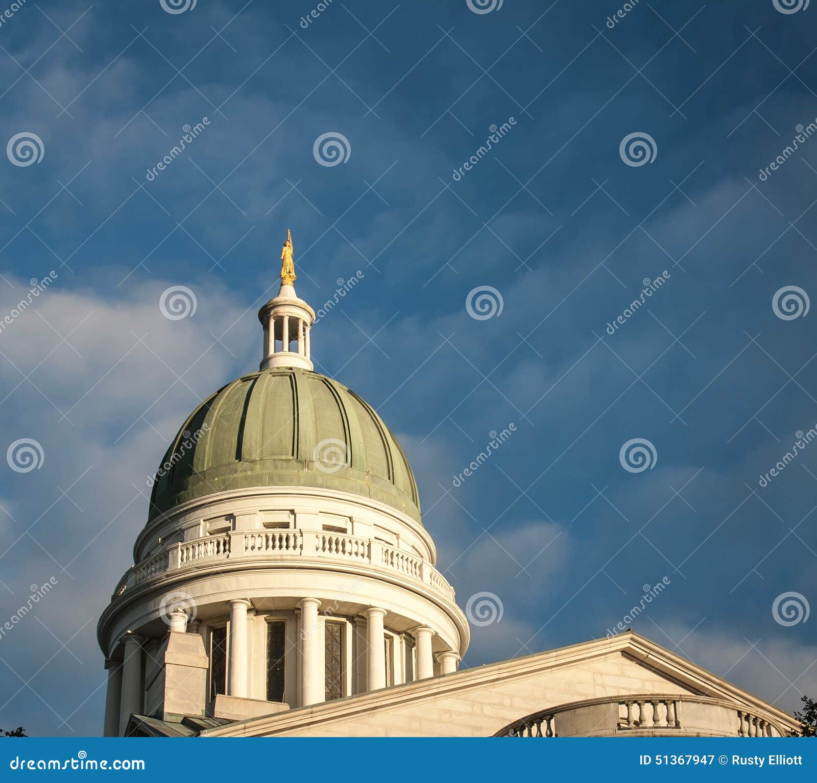 State capitol augusta stock image. Image of states, america - 51367947
