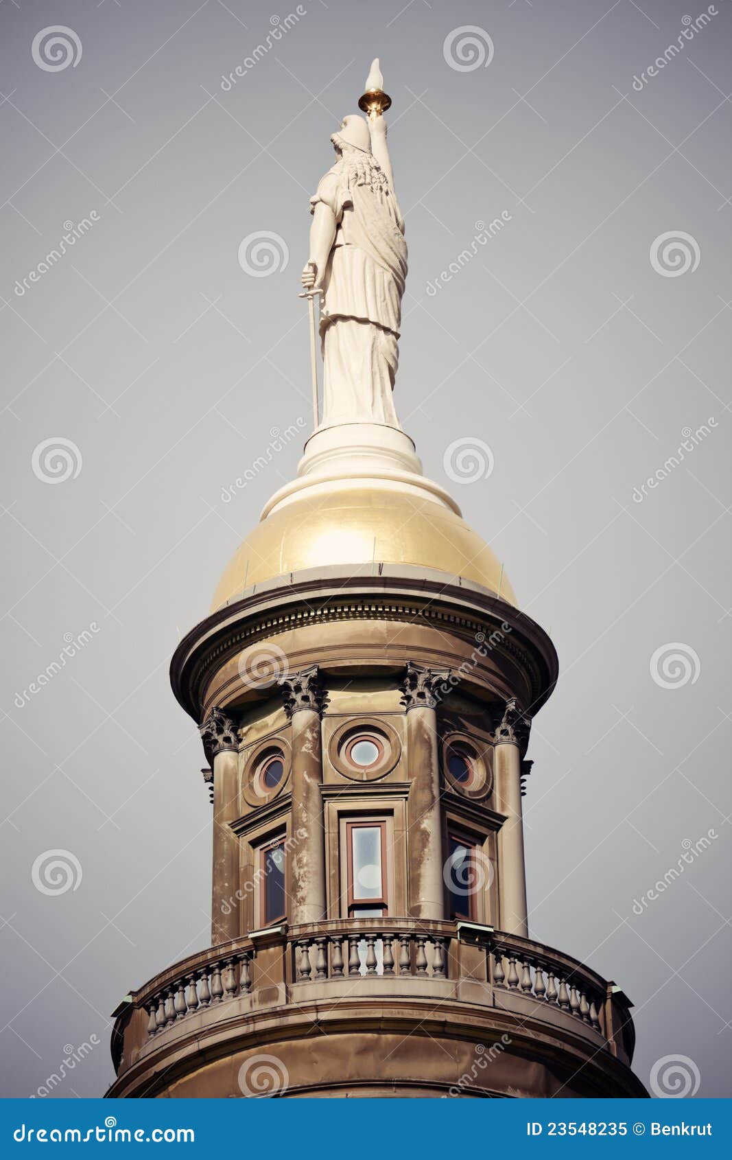 State Capitol Building in Atlanta Stock Image - Image of capitol ...
