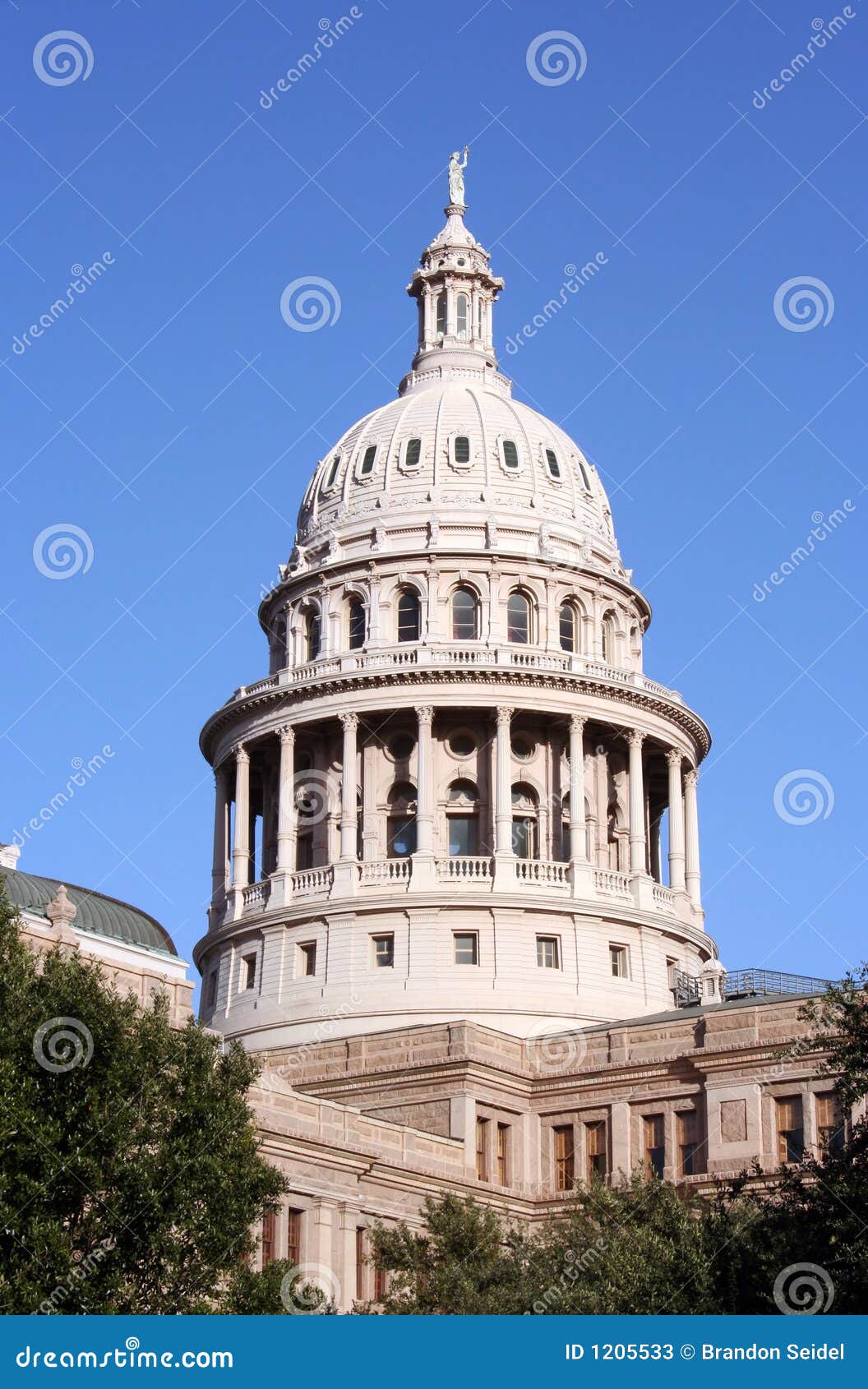 State Capitol Building in Downtown Austin, Texas Stock Image - Image of ...