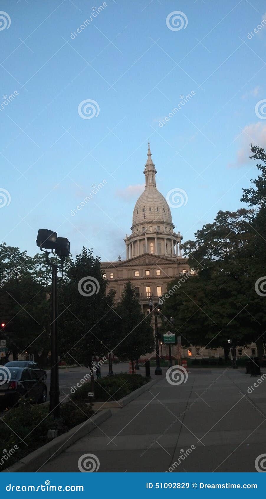 State Capitol Building Lansing Michigan Stock Image - Image of lansing ...