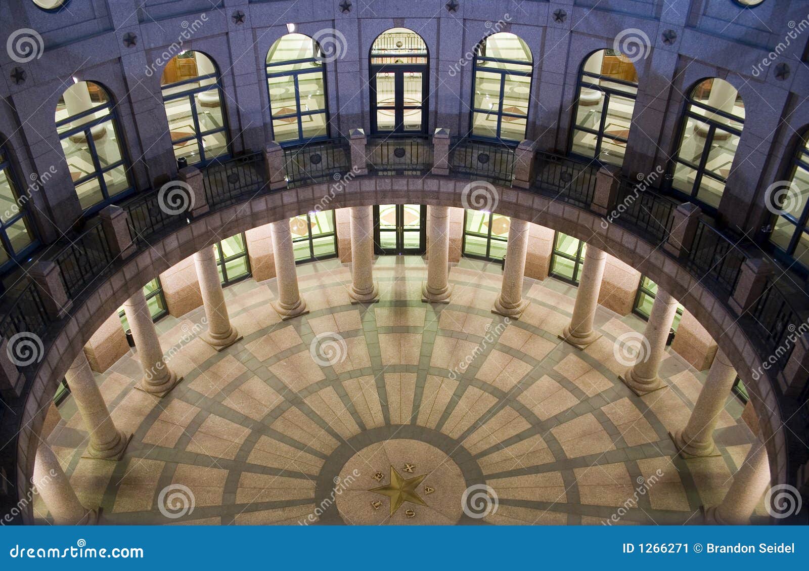 State Capitol Building at Night in Downtown Austin, Texas Stock Image ...