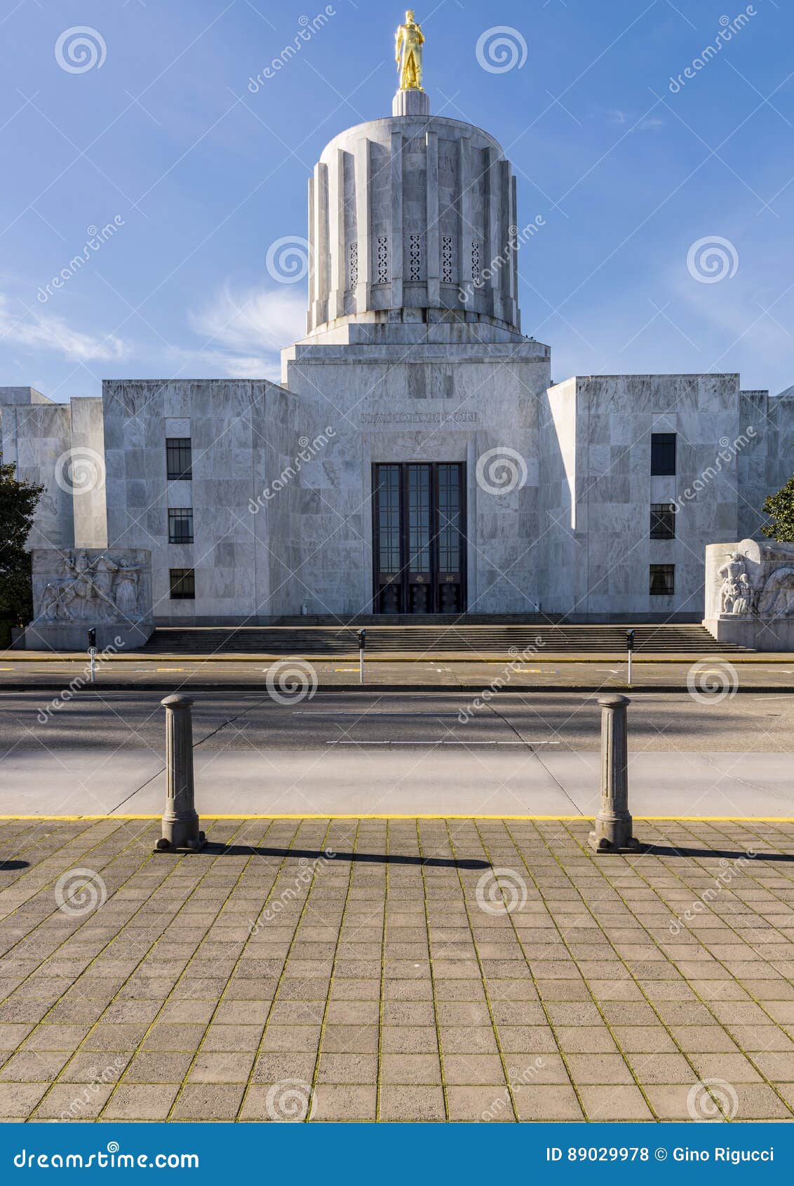 State Capitol Building Salem Oregon. Stock Photo - Image of offices ...