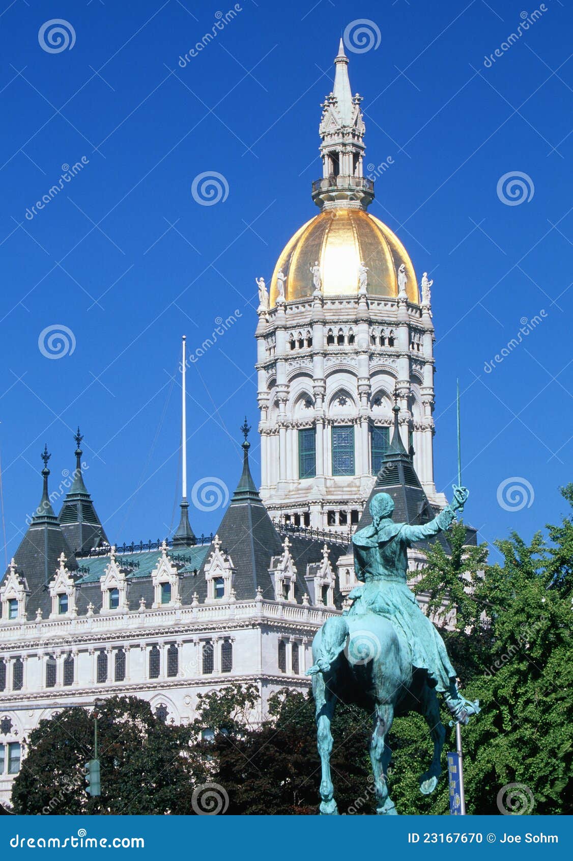 State Capitol of Connecticut, Stock Photo - Image of site, history ...