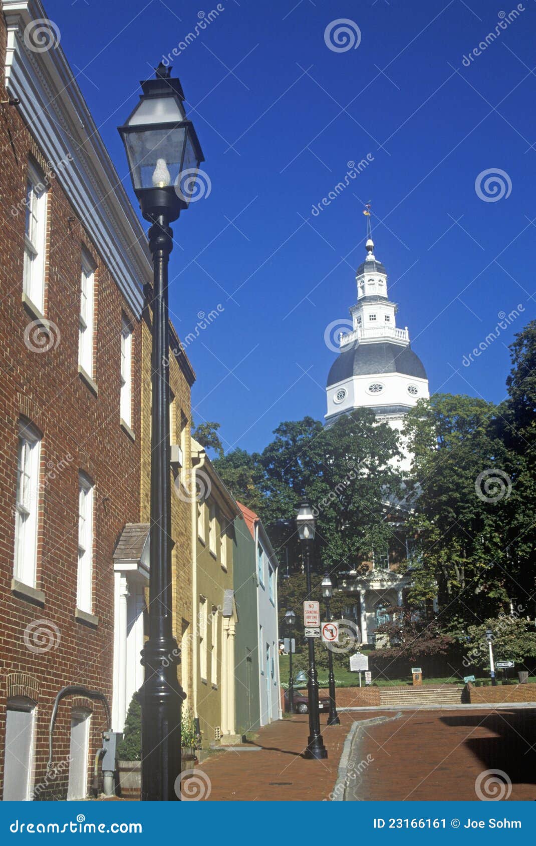 State Capitol of Maryland editorial photo. Image of democracy - 23166161