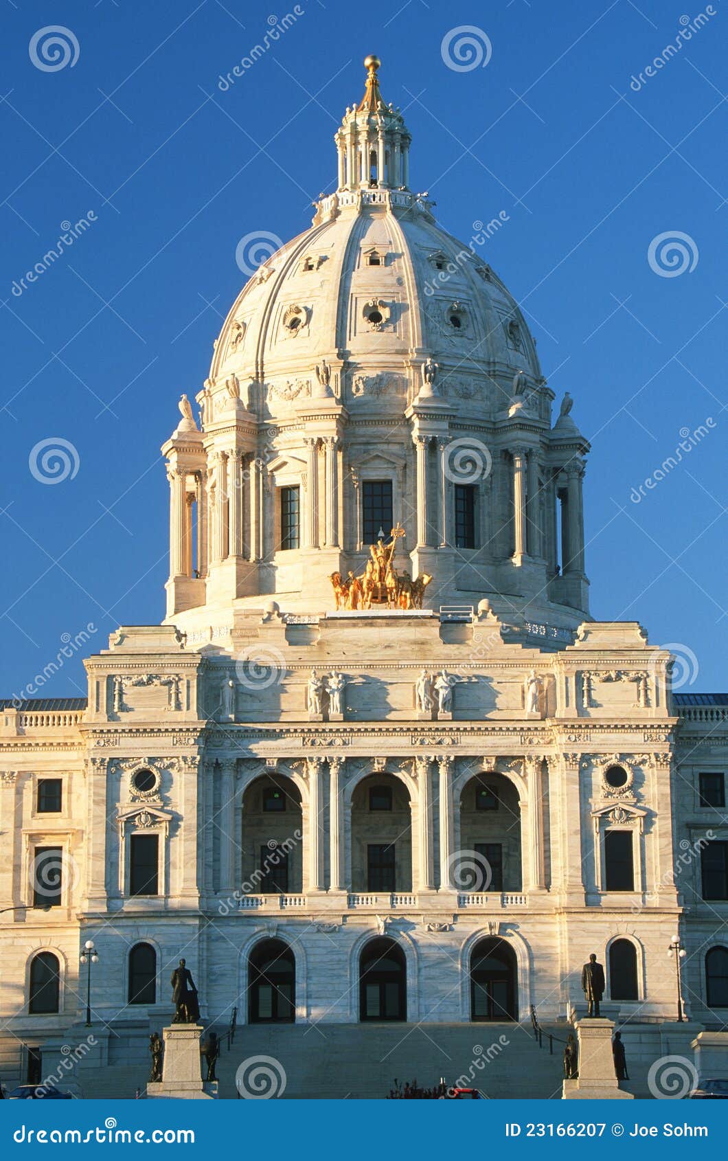 State Capitol of Minnesota stock image. Image of historic - 23166207