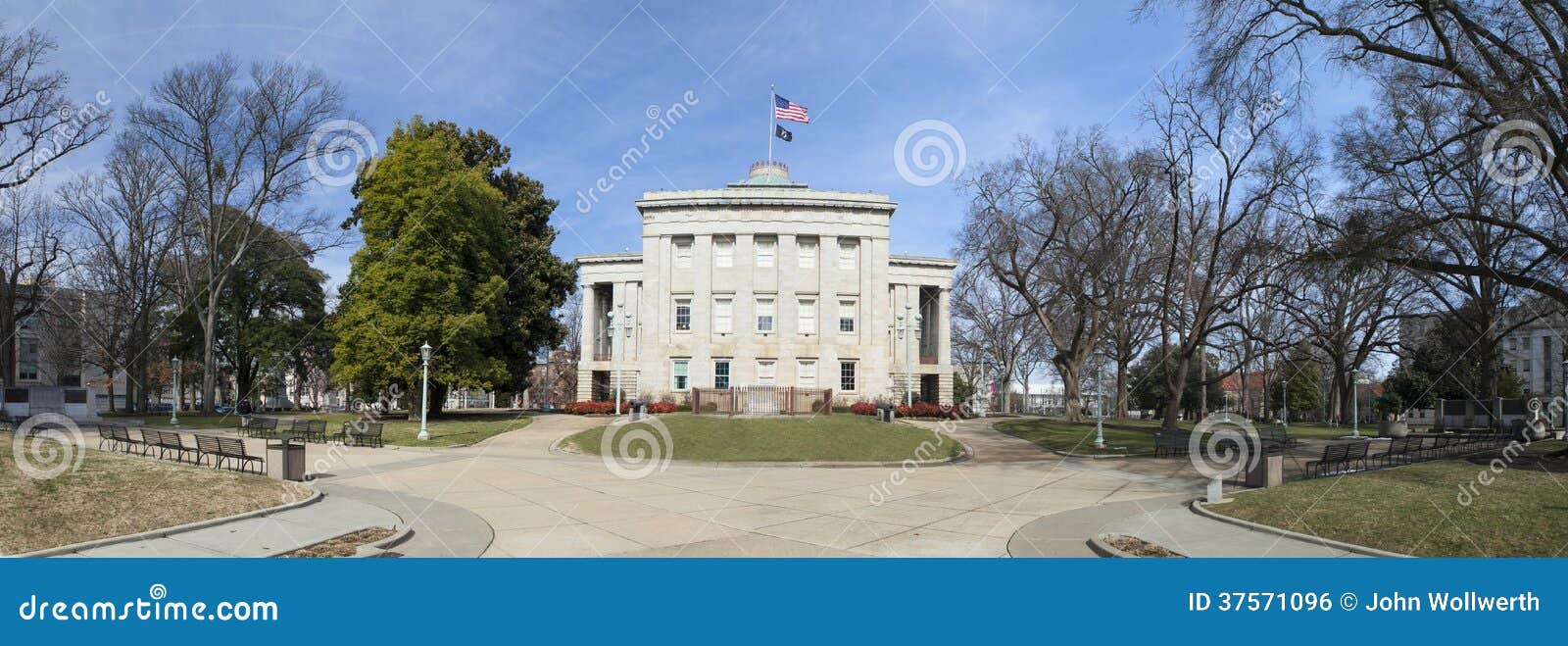 State Capitol of North Carolina Stock Photo - Image of exterior, north ...
