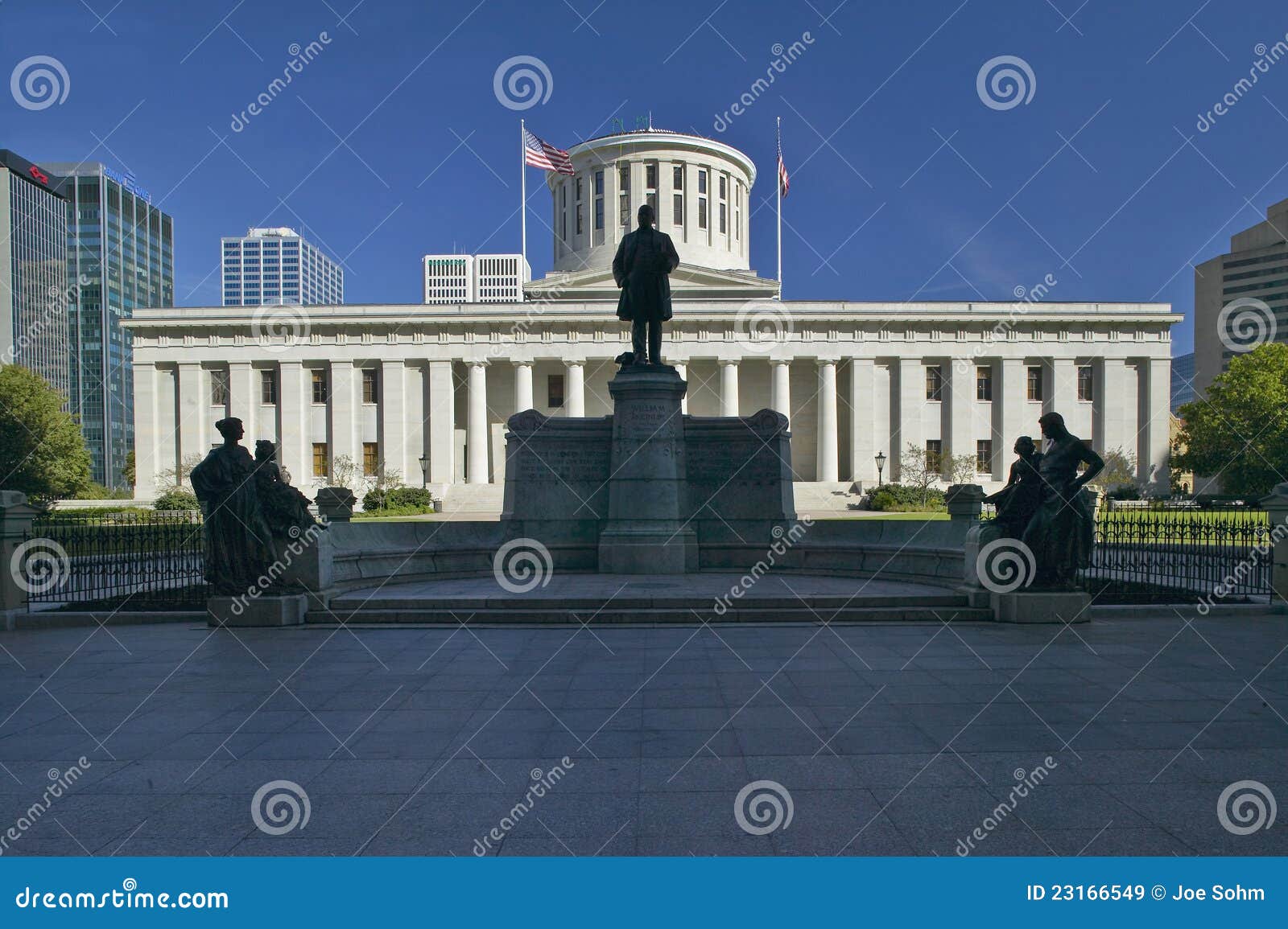 State Capitol of Ohio, stock image. Image of architecture - 23166549