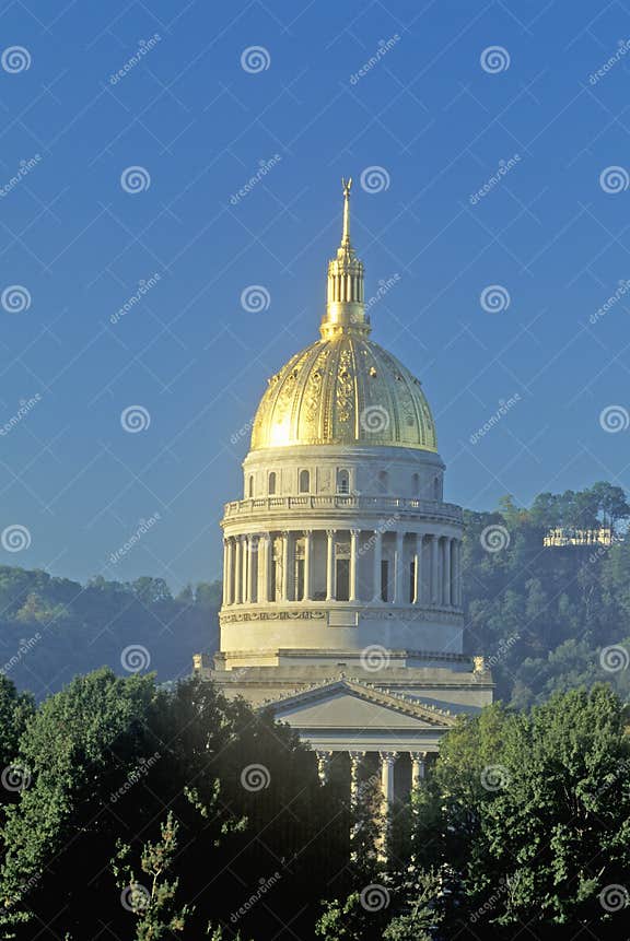 State Capitol of West Virginia Stock Image - Image of america ...