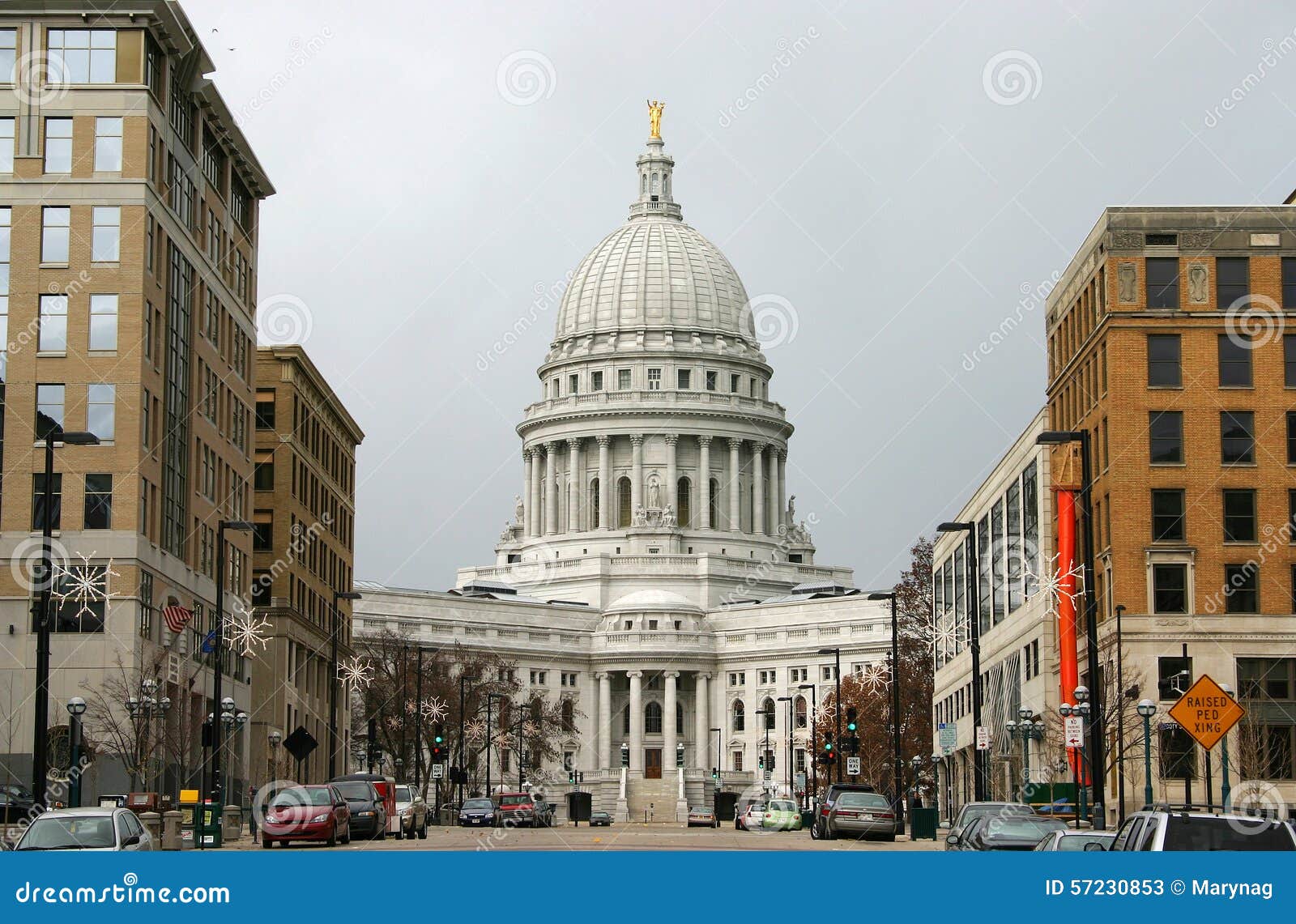 State Capitol stock image. Image of wisconsin, travel - 57230853