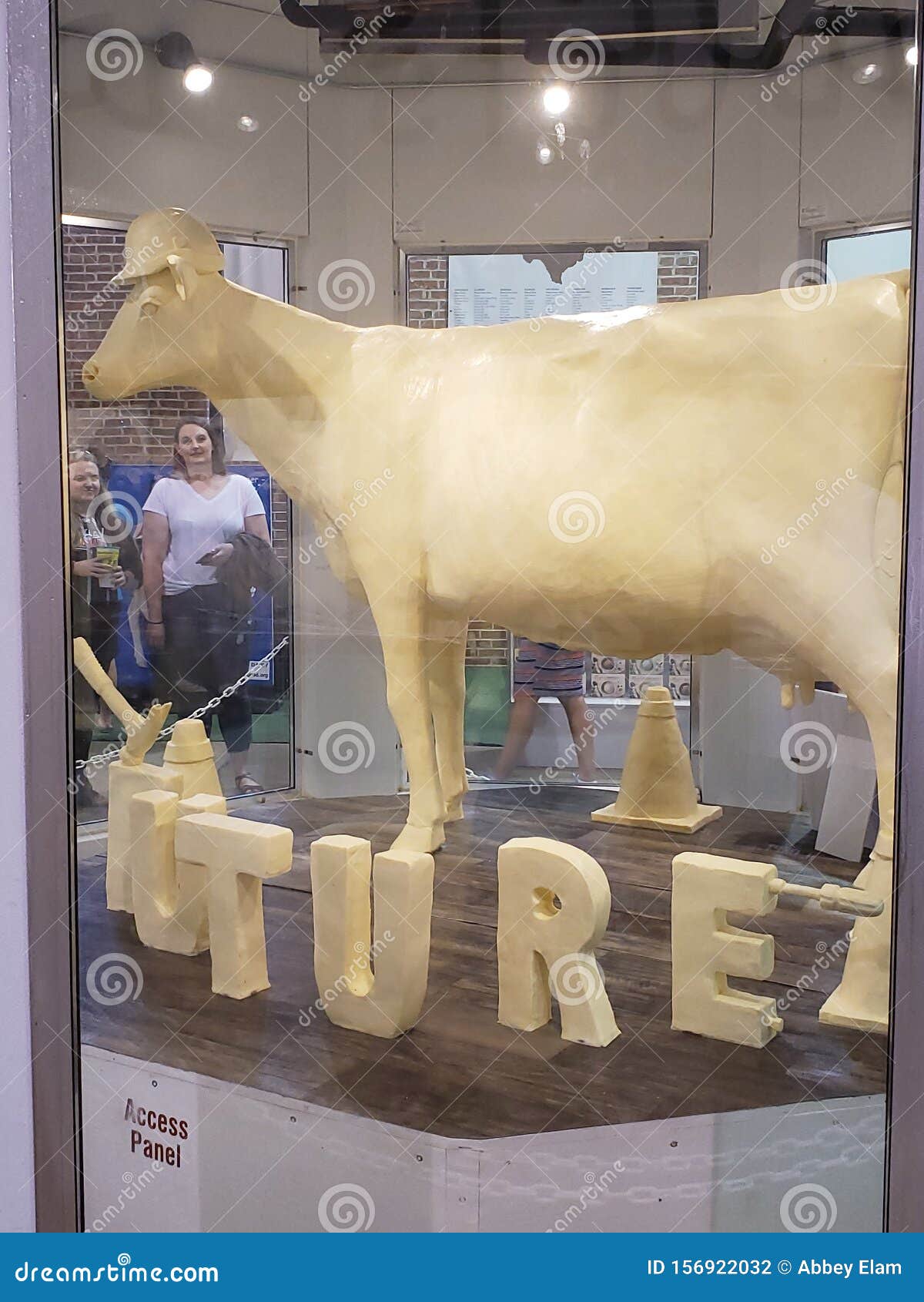 State Fair butter cow editorial photography. Image of fair - 156922032