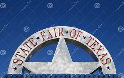 State Fair of Texas sign stock photo. Image of fair, dallas - 11159974