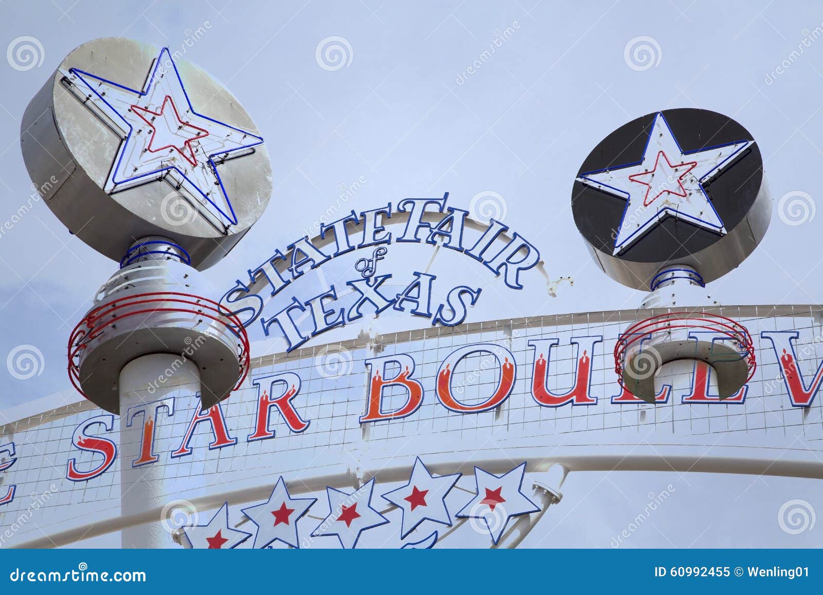 State Fair Texas editorial image. Image of sign, park - 60992455