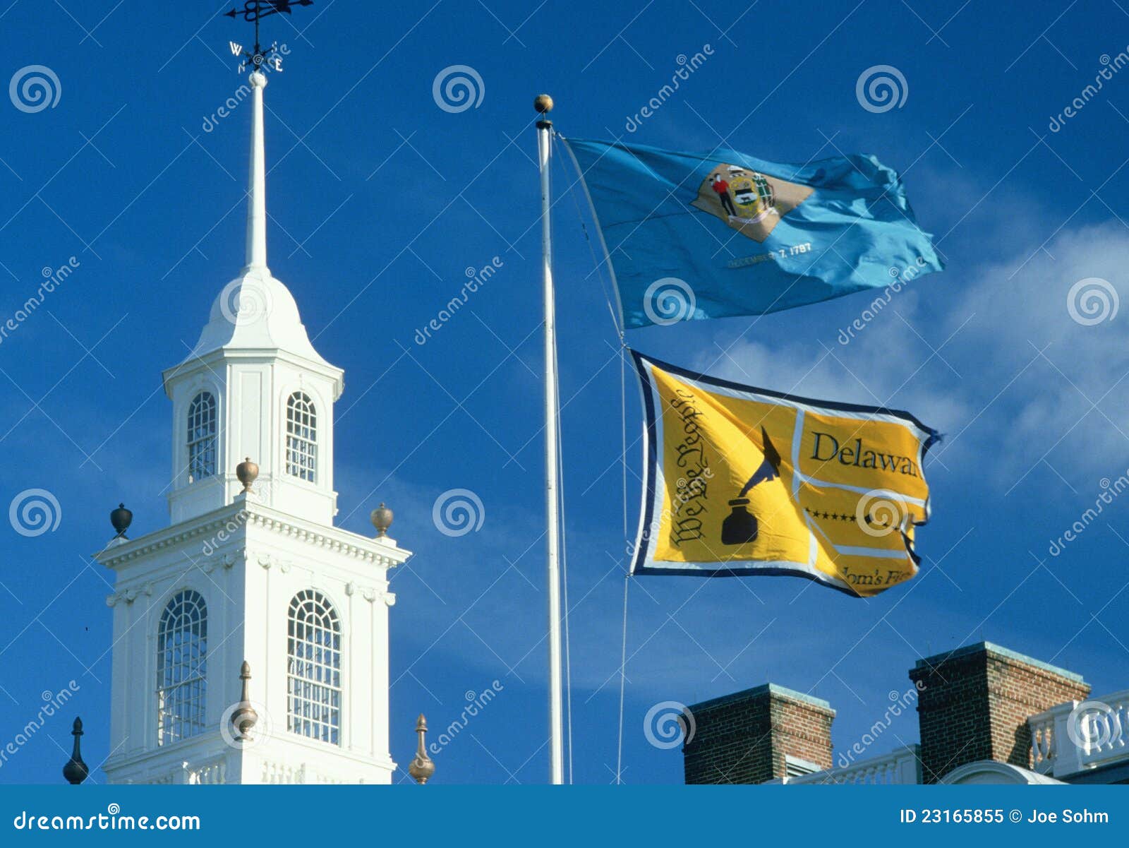 State Flag of Delaware stock image. Image of united, americana - 23165855