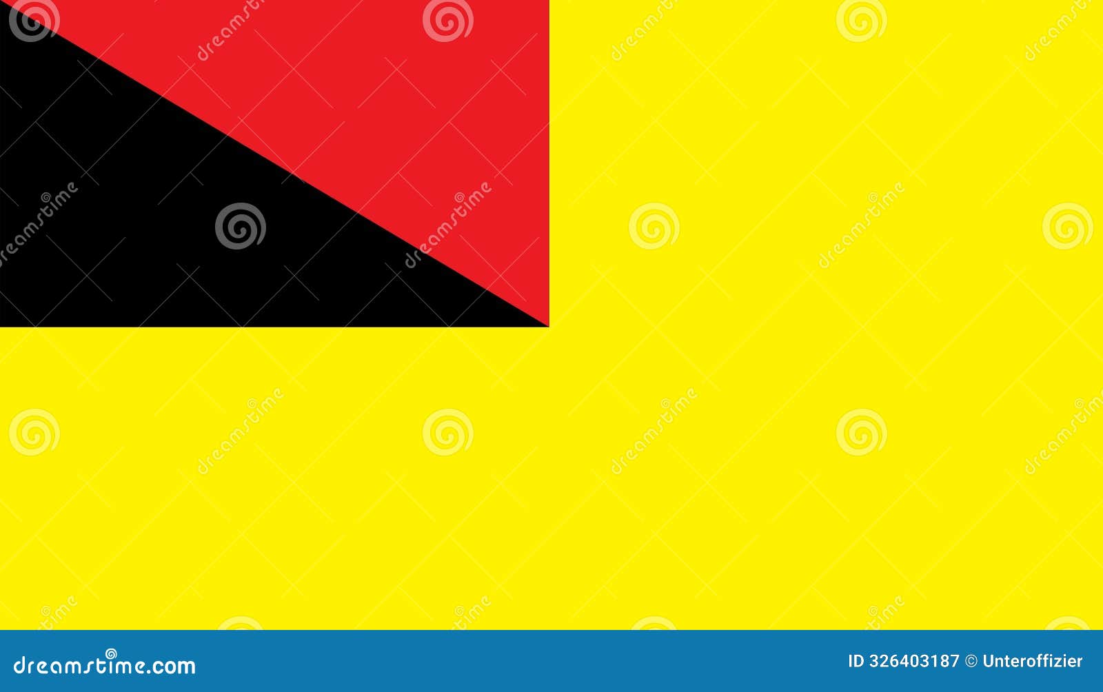 Flag Of Negeri Sembilan, Brush Stroke Background. Flag State Negeri ...