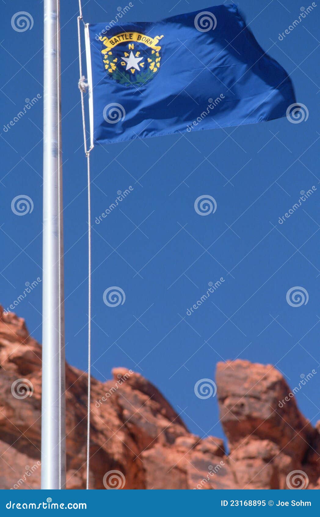 State Flag of Nevada stock image. Image of color, pacific - 23168895