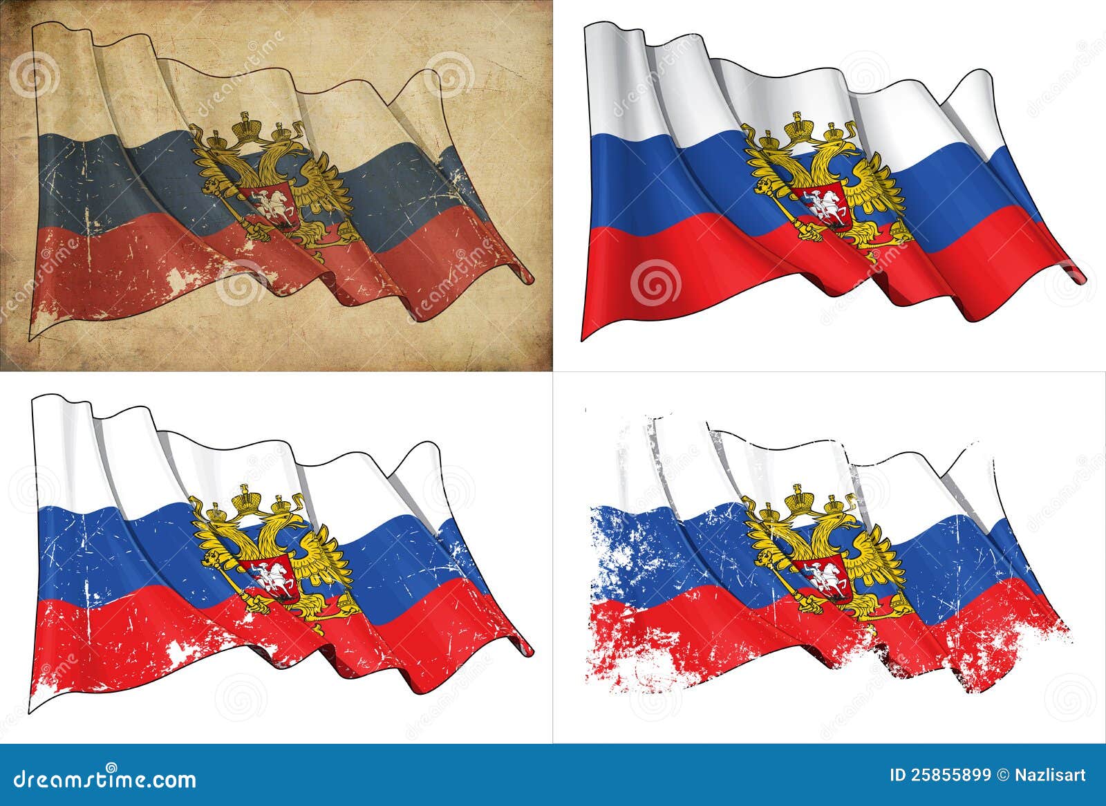 State Flag of Russia stock illustration. Illustration of europe - 25855899