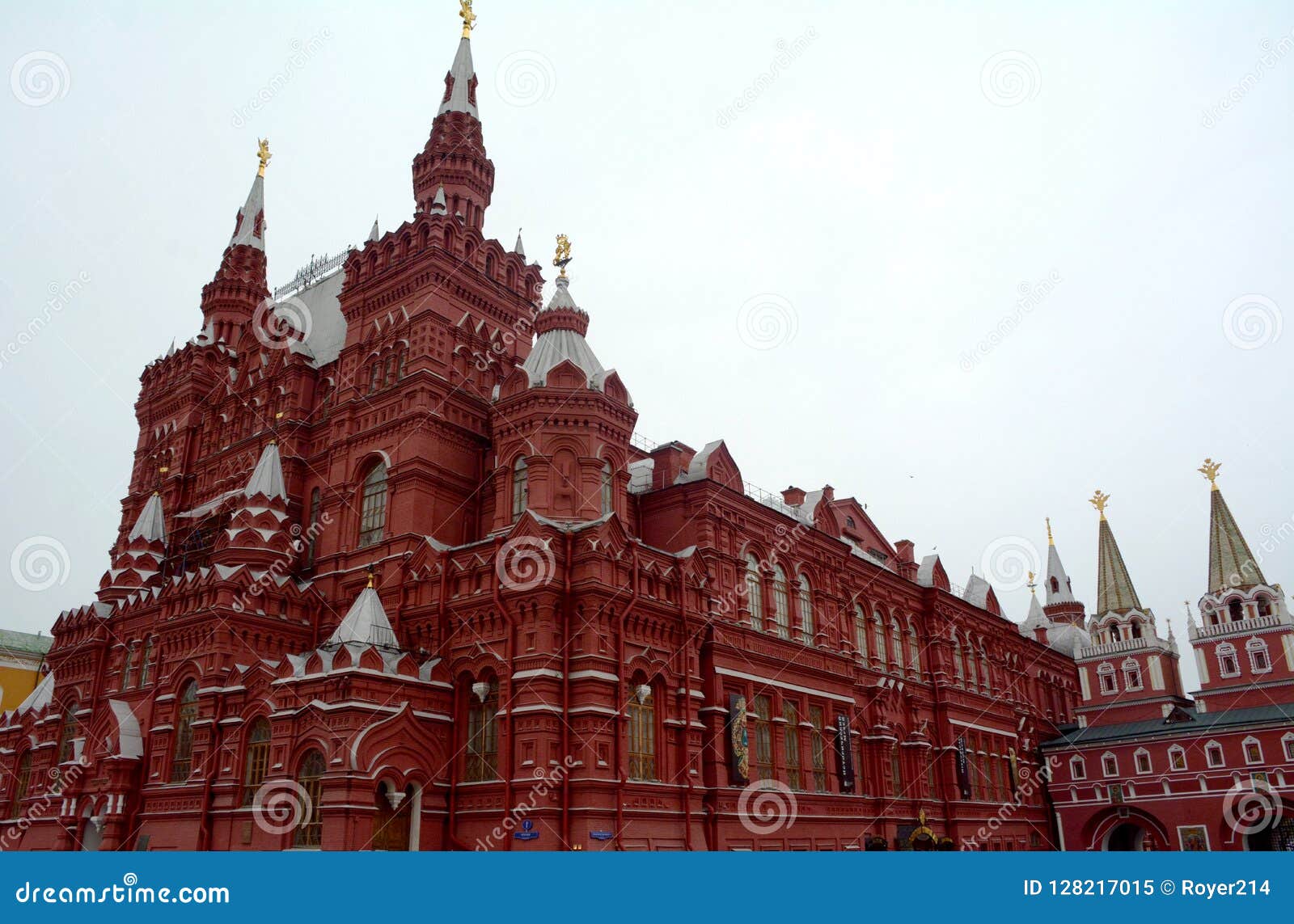 State Historical Museum in Moscow, Russia Stock Image - Image of museum ...