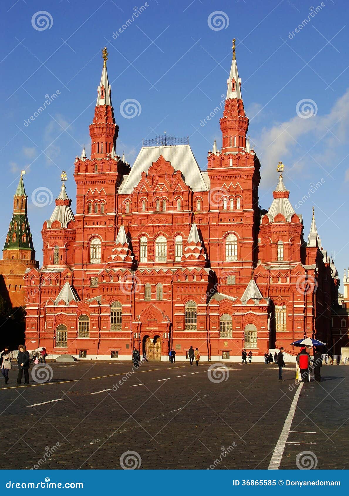 State Historical Museum, Moscow, Russia Stock Image - Image of exterior ...