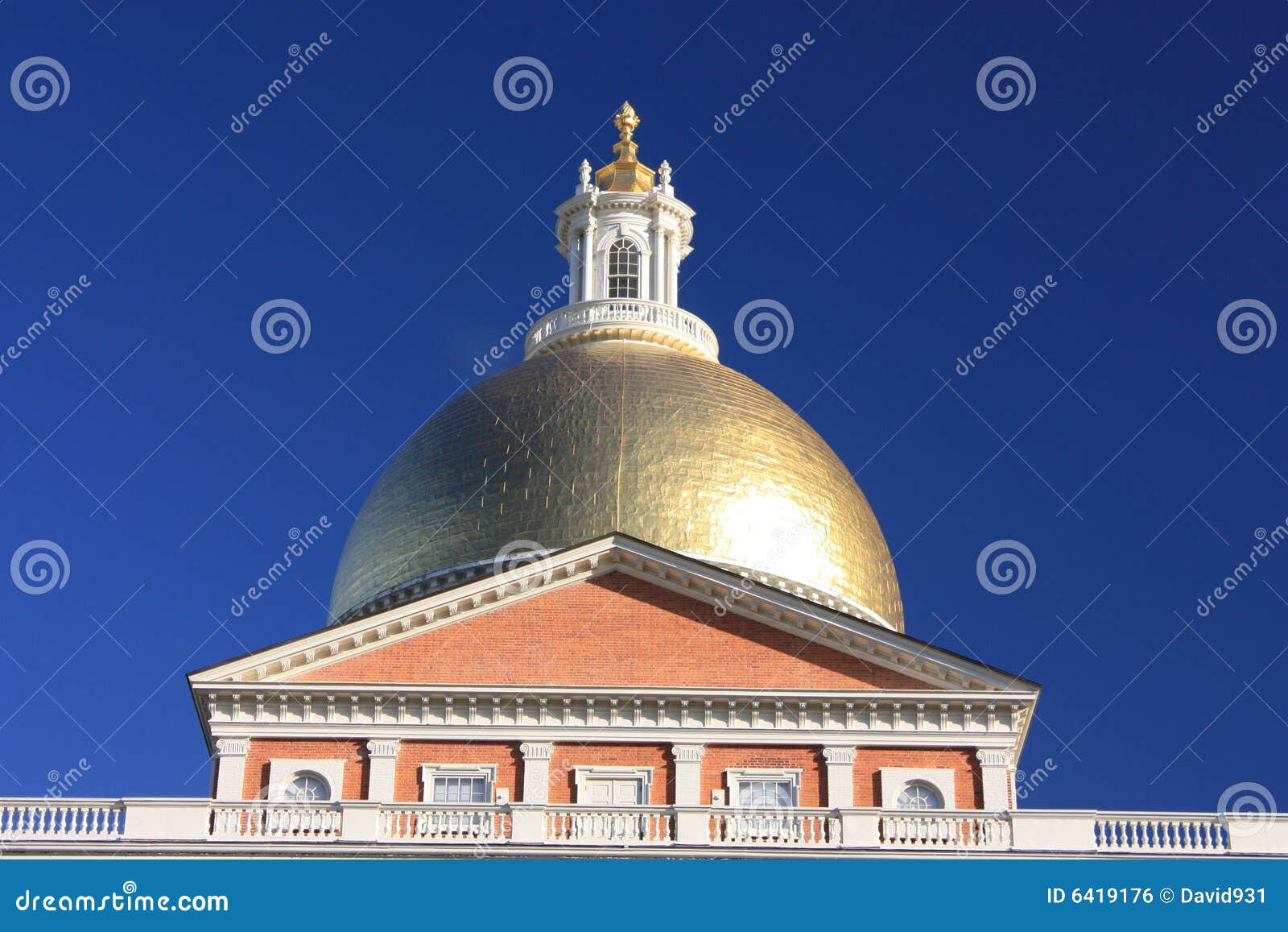 State House Boston Gold Dome Stock Photo - Image of house, dome: 6419176