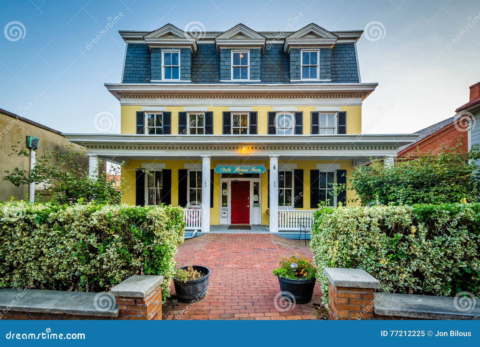 The State House Inn, in Annapolis, Maryland. Editorial Image - Image of ...