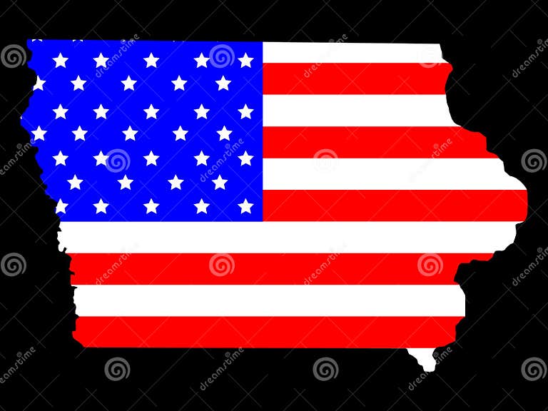 State of Iowa stock vector. Illustration of symbol, geography - 2237784