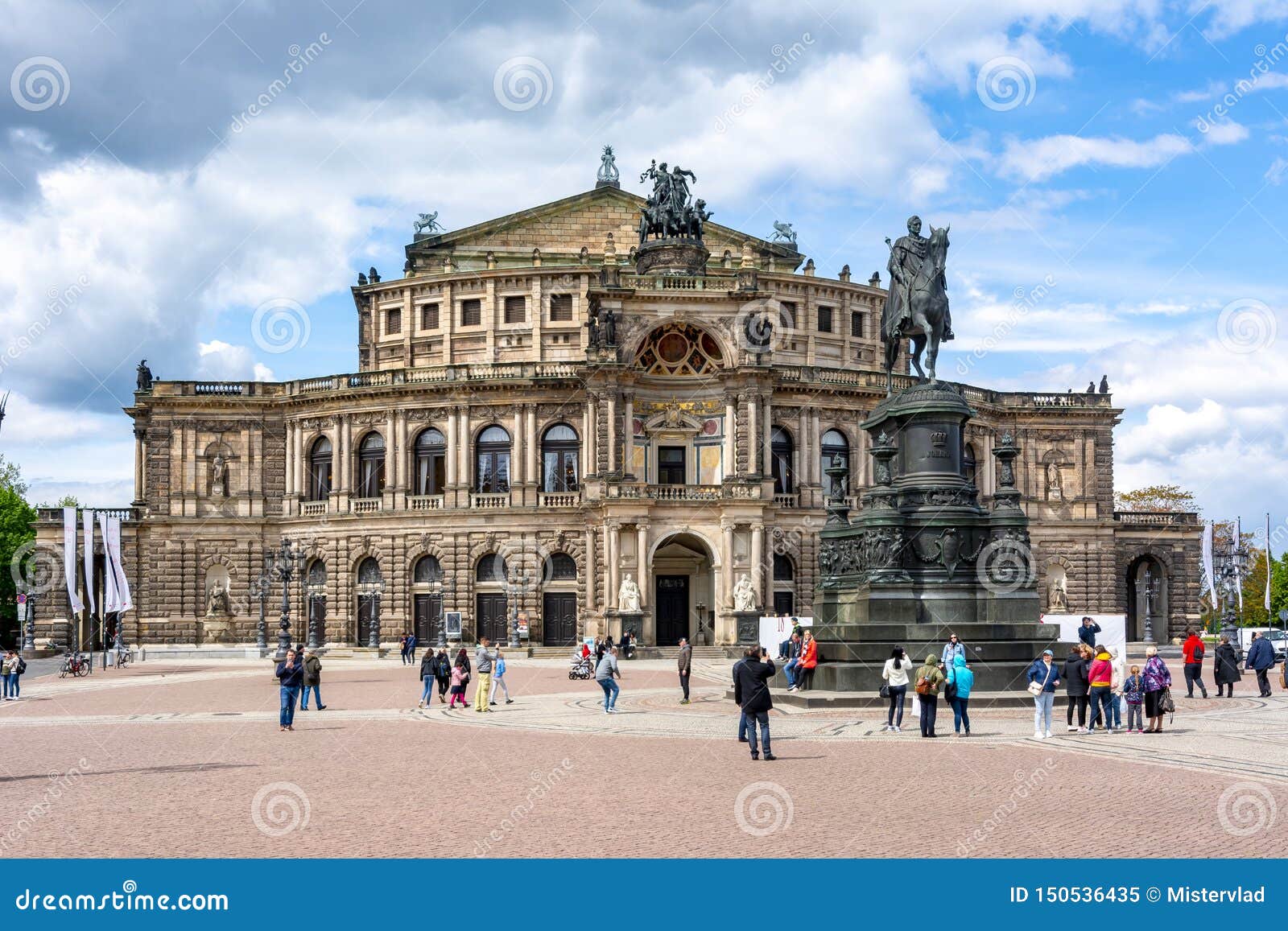 State Opera House Semperoper, Dresden, Germany Editorial Image - Image ...