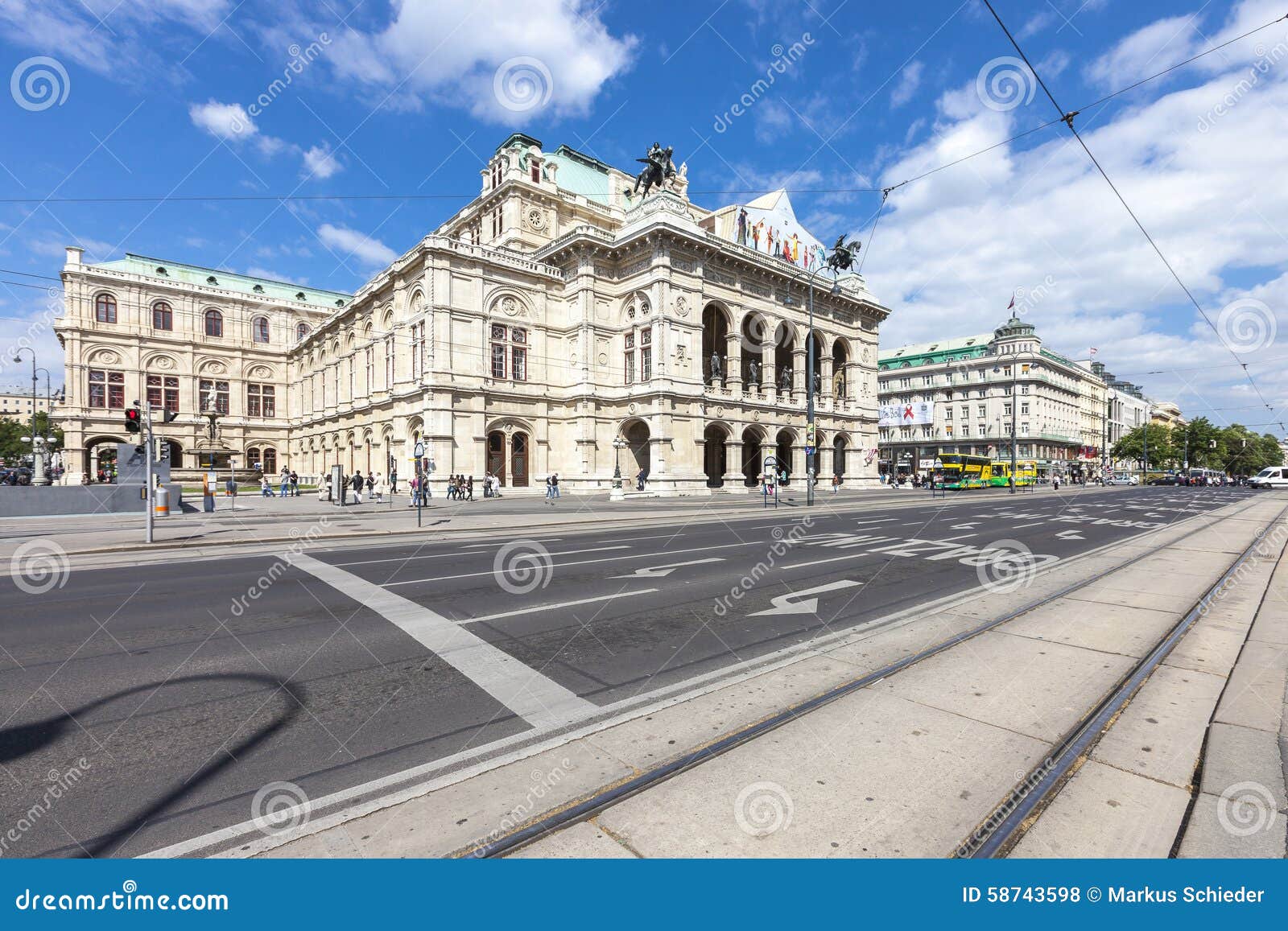 The State Opera House of Vienna - Austria Stock Photo - Image of city ...