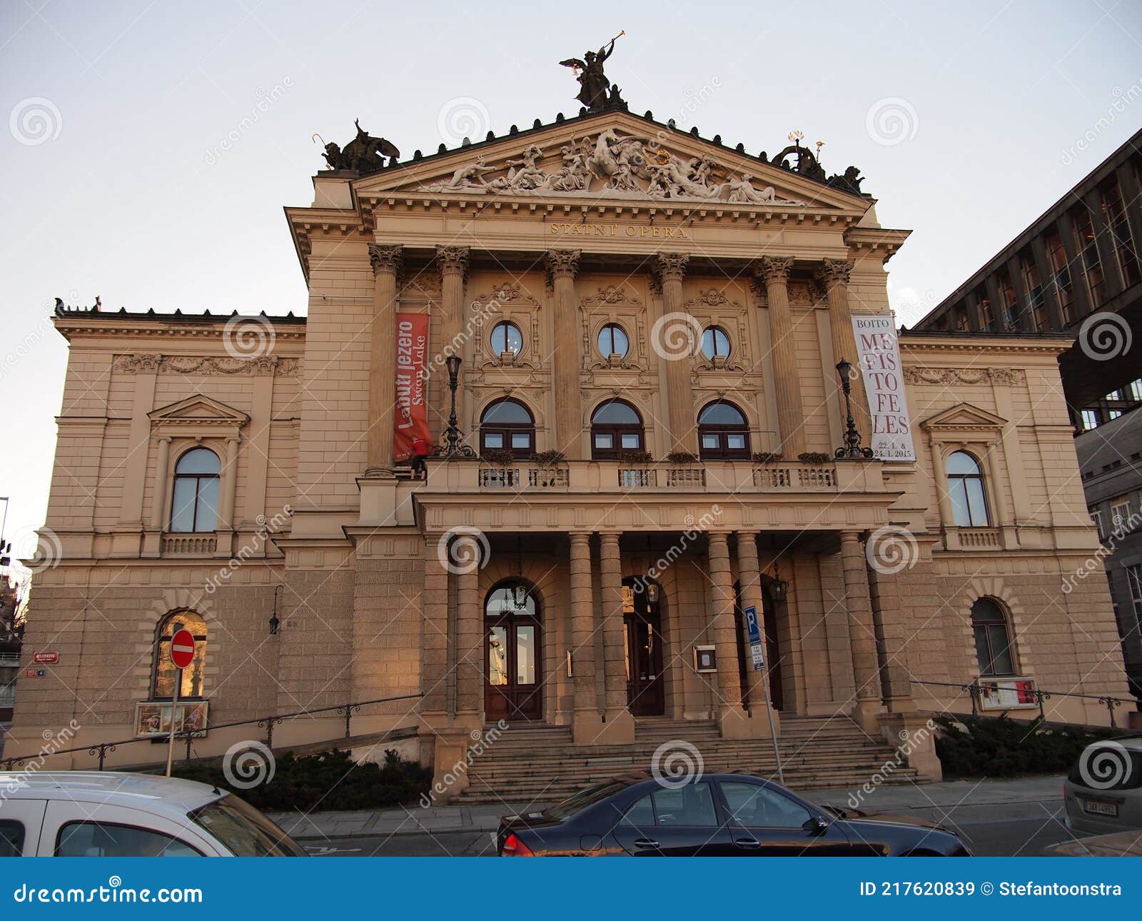 State Opera (Prague, Czech Republic) Editorial Stock Image - Image of ...