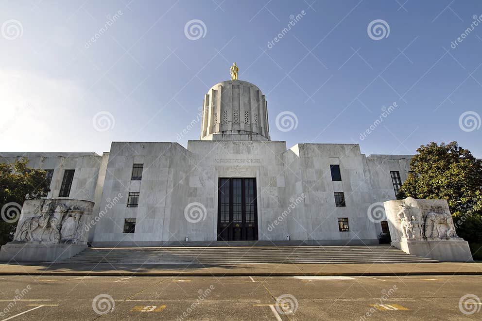 State of Oregon Capitol Building Stock Image - Image of oregon ...