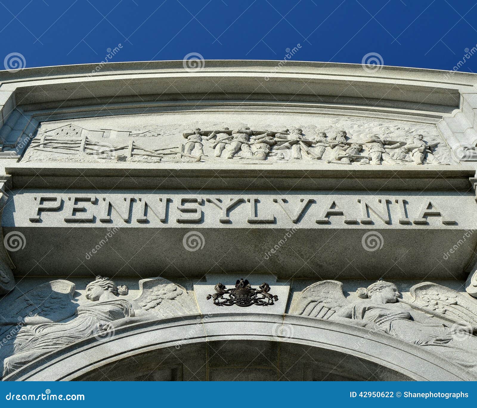 State of Pennsylvania stock photo. Image of monument - 42950622