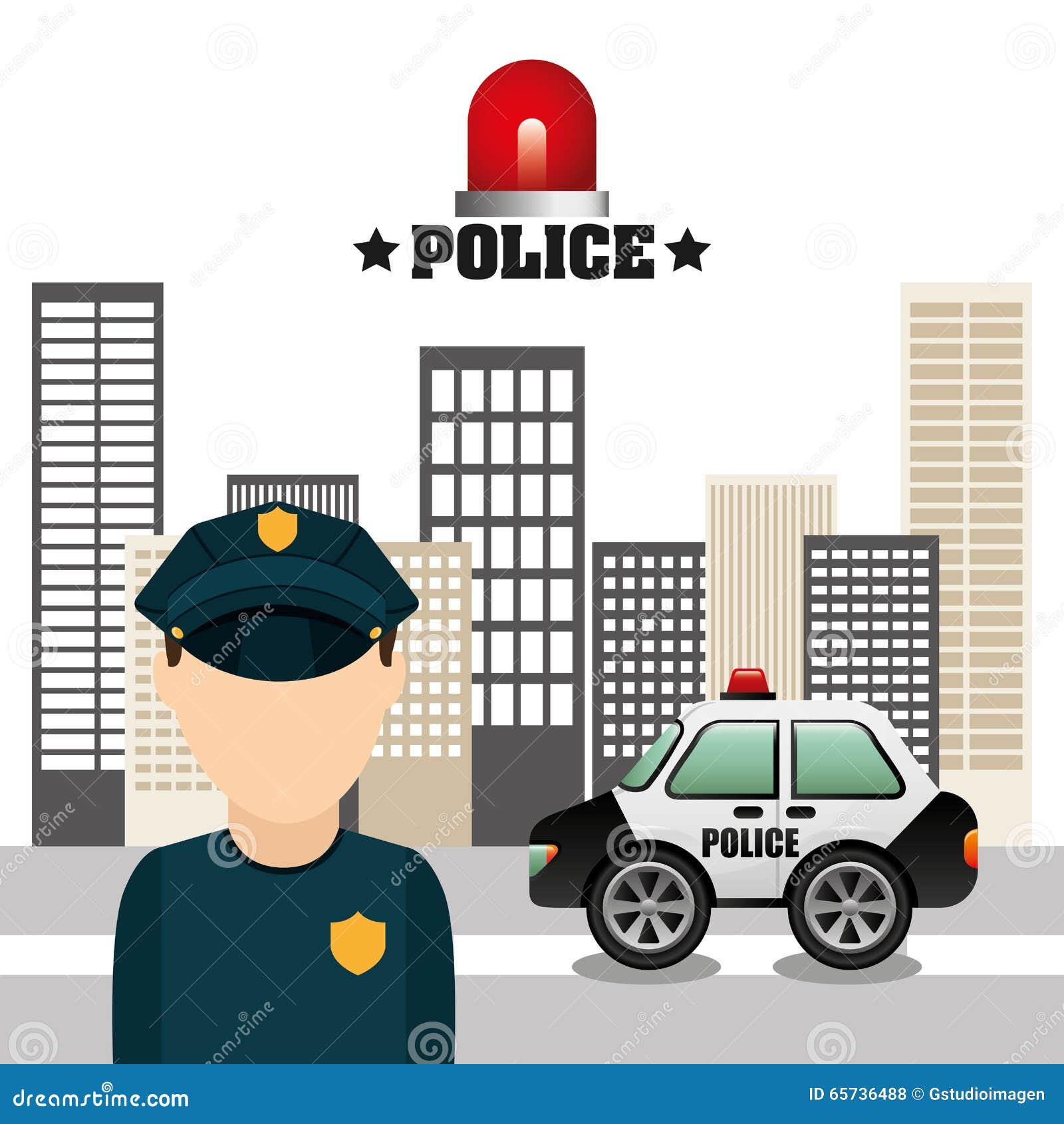 State police design stock illustration. Illustration of security - 65736488
