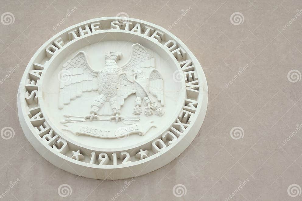 State Seal of New Mexico editorial photography. Image of regional ...
