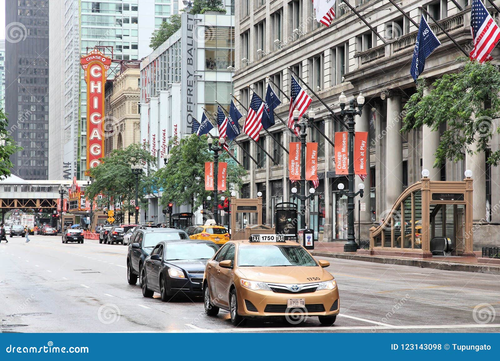State Street, Chicago foto de archivo editorial. Imagen de calle ...