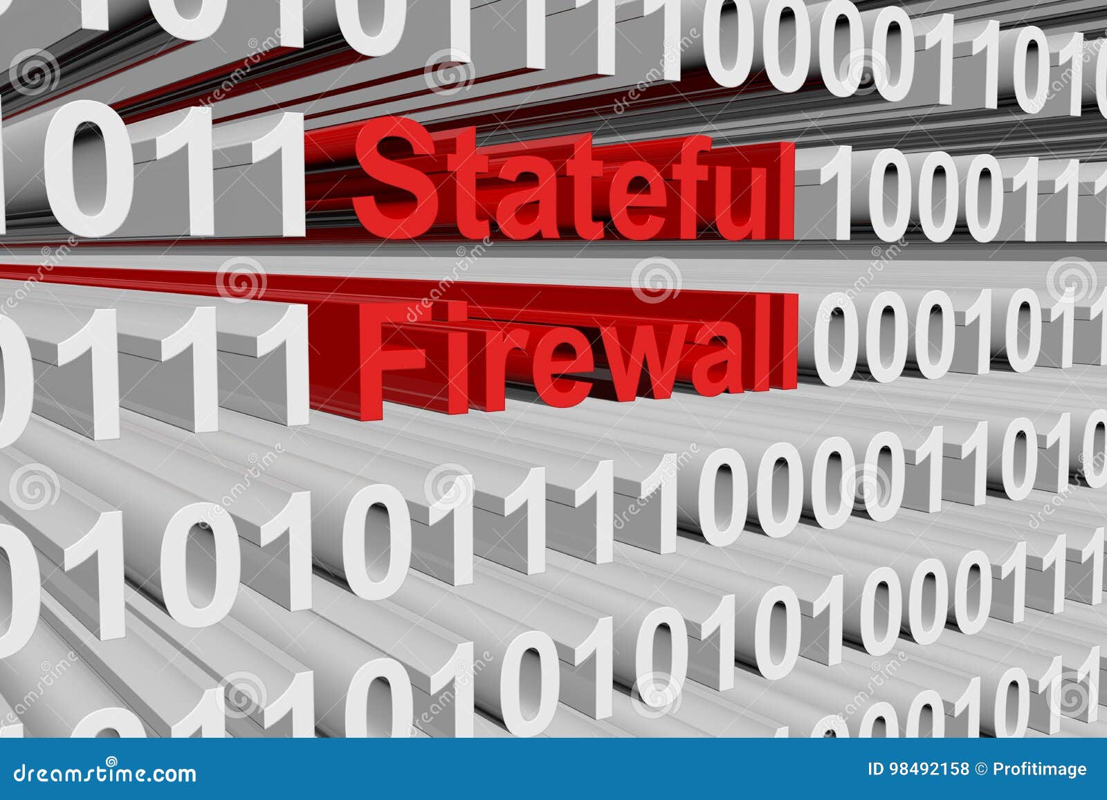 Stateful firewall stock illustration. Illustration of security - 98492158