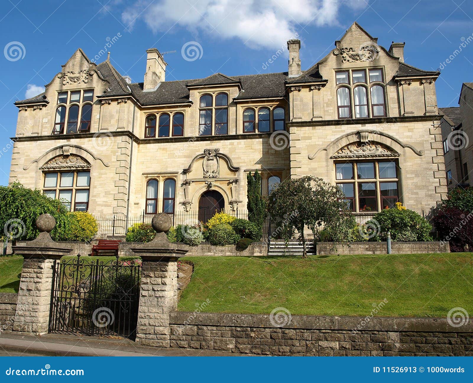 Stately Home stock image. Image of luxury, london, five - 11526913