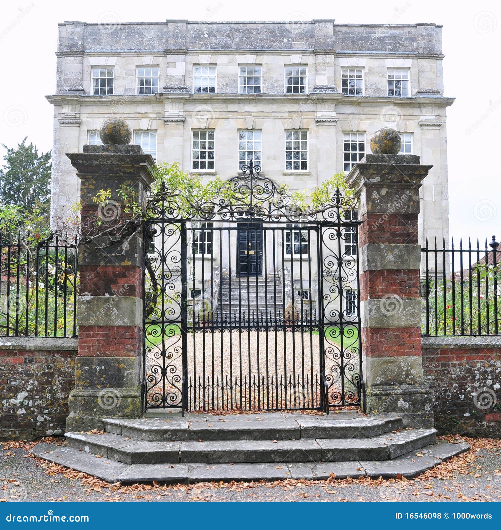 Stately Home stock photo. Image of detached, british - 16546098