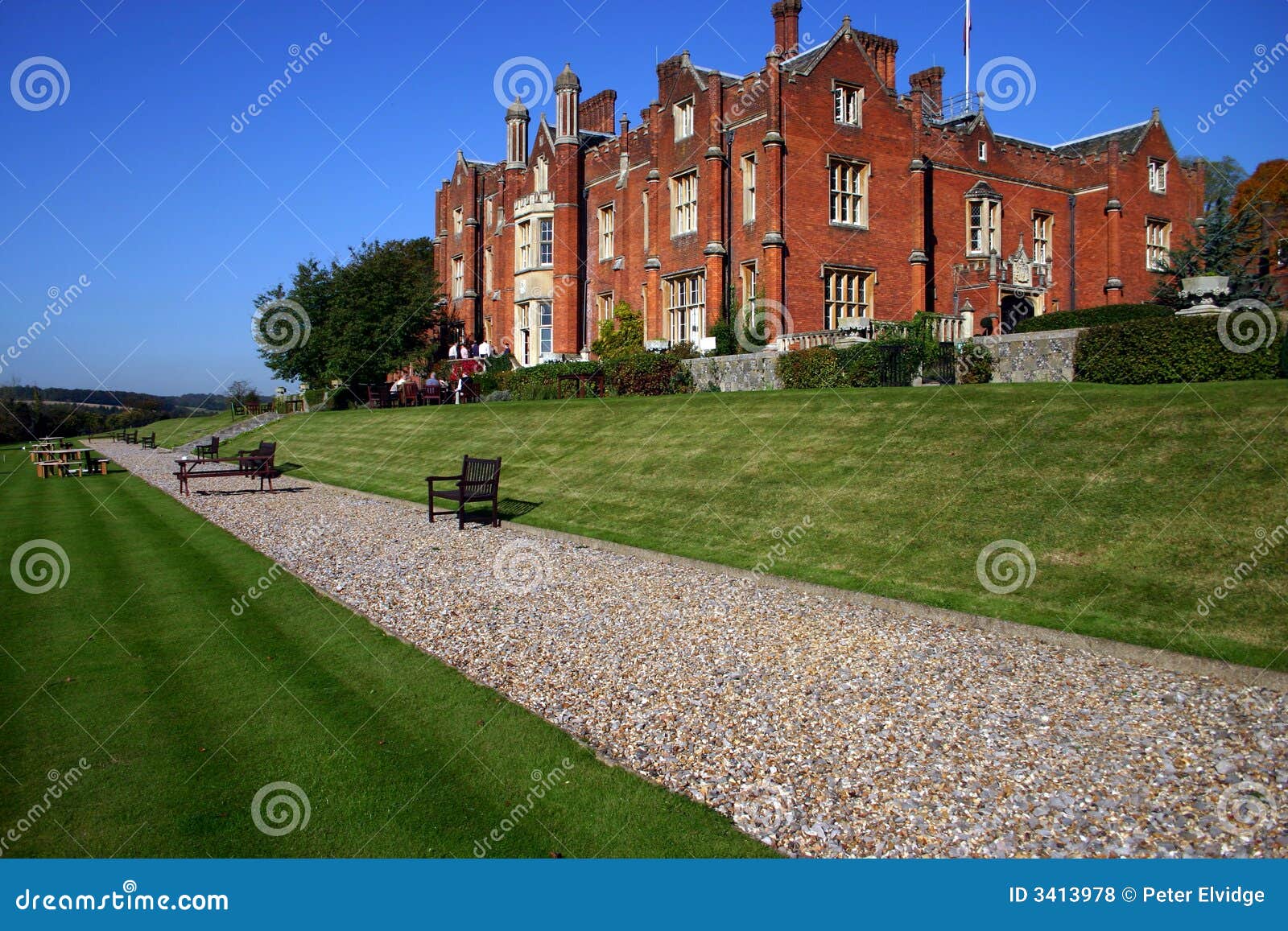 Stately Home stock photo. Image of english, residence - 3413978