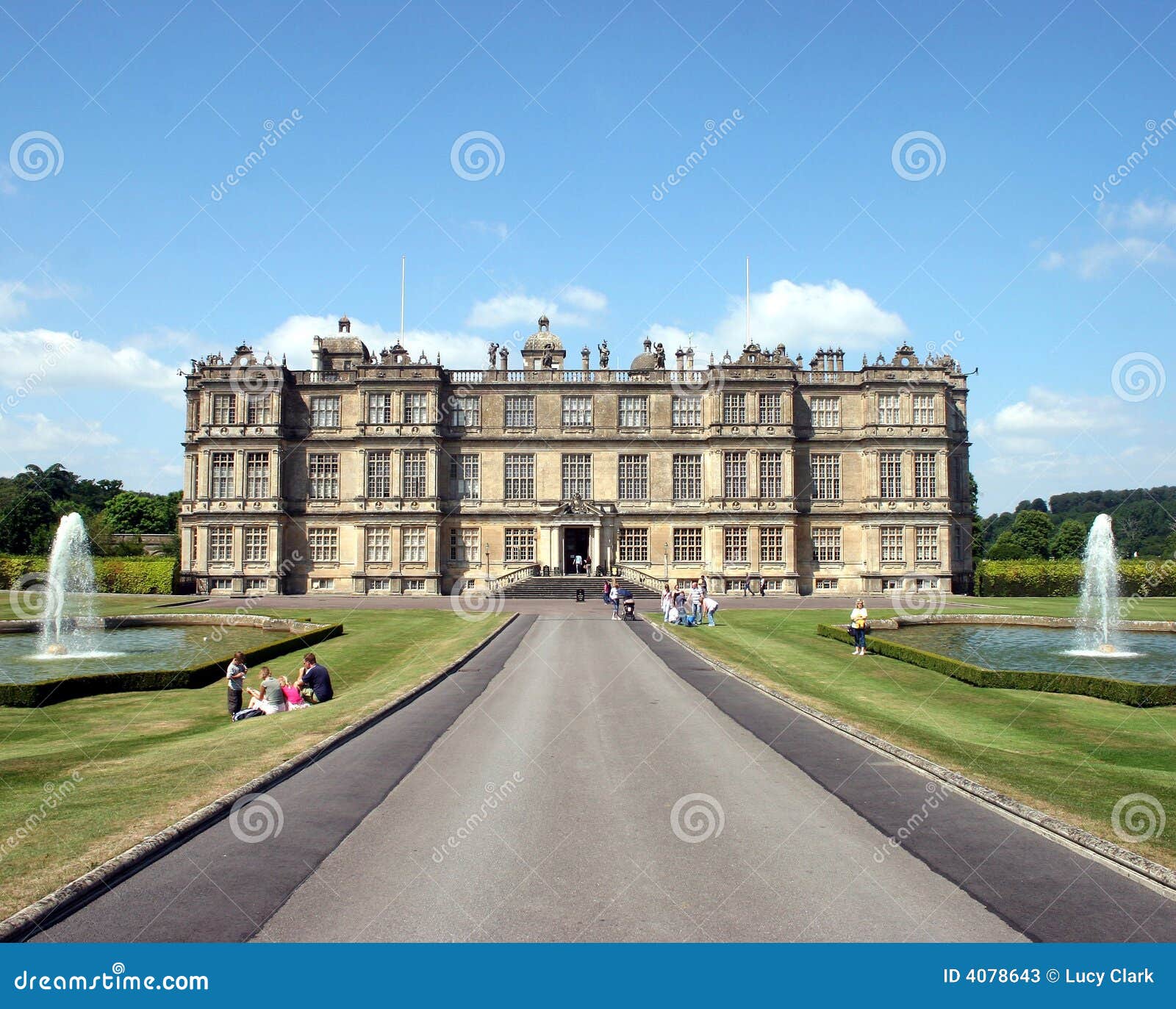 Stately Home stock image. Image of path, stately, home - 4078643