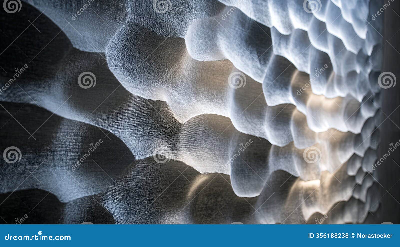 A Statement Wall Made of 3D Printed Tiles, Featuring a Dynamic Texture ...