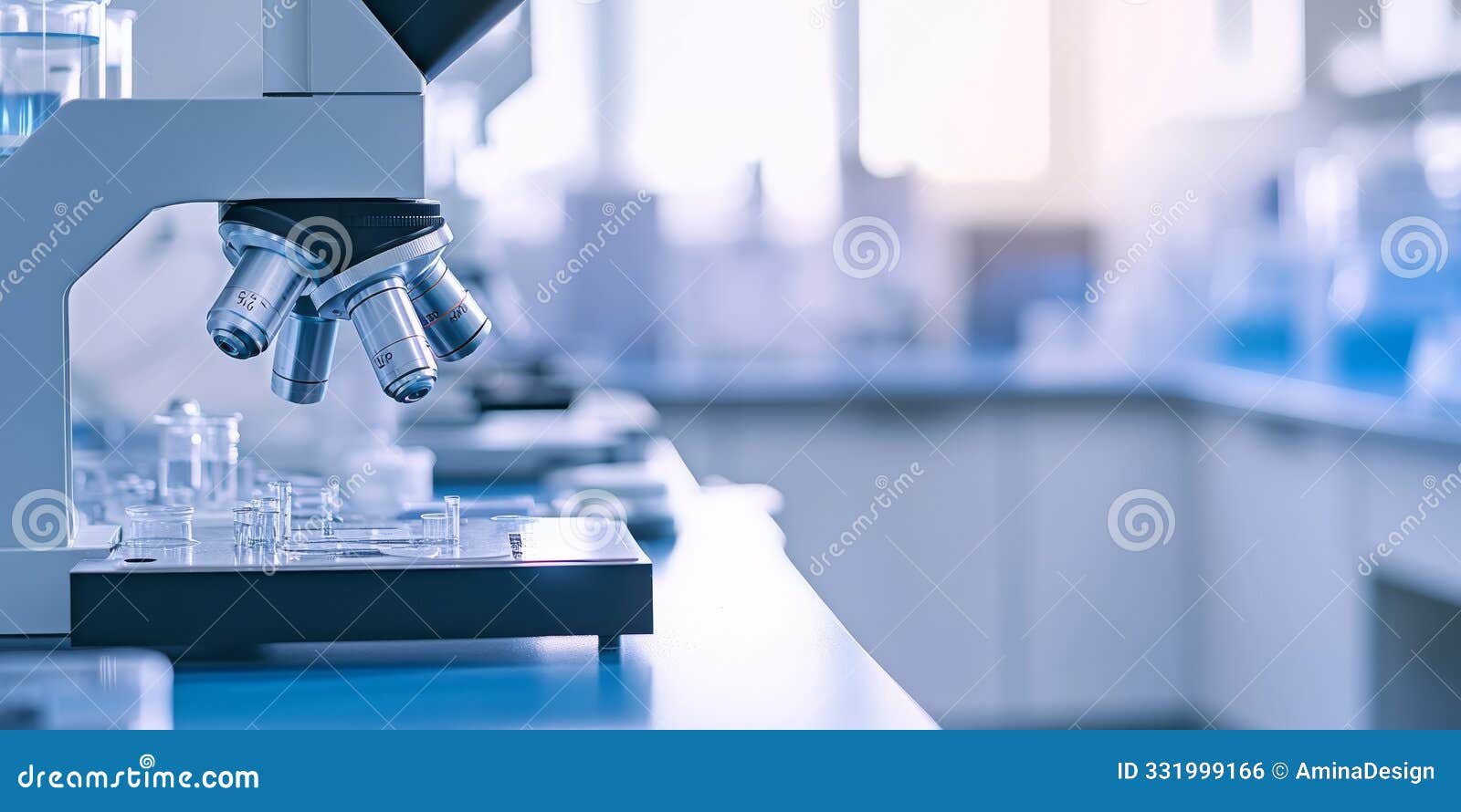 A Stateoftheart Modern Laboratory Featuring Advanced Microscopes and ...