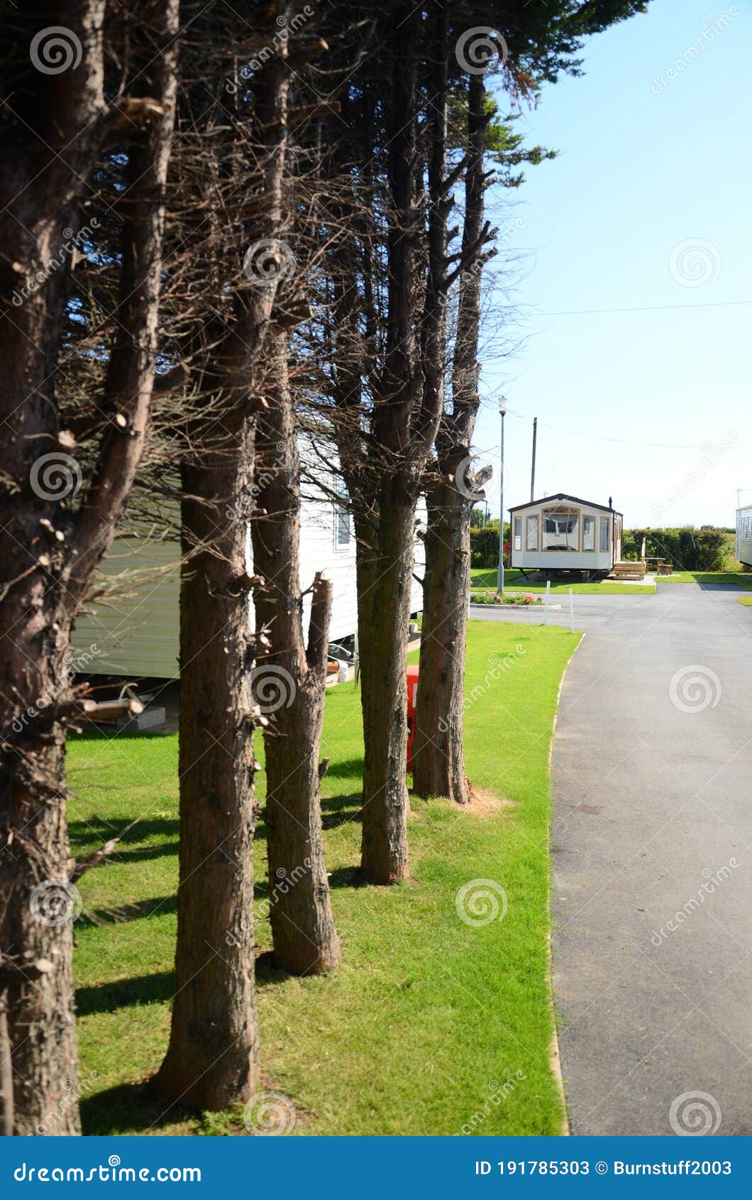 Static Caravan, Temporary Structure, Modular Building Stock Image ...