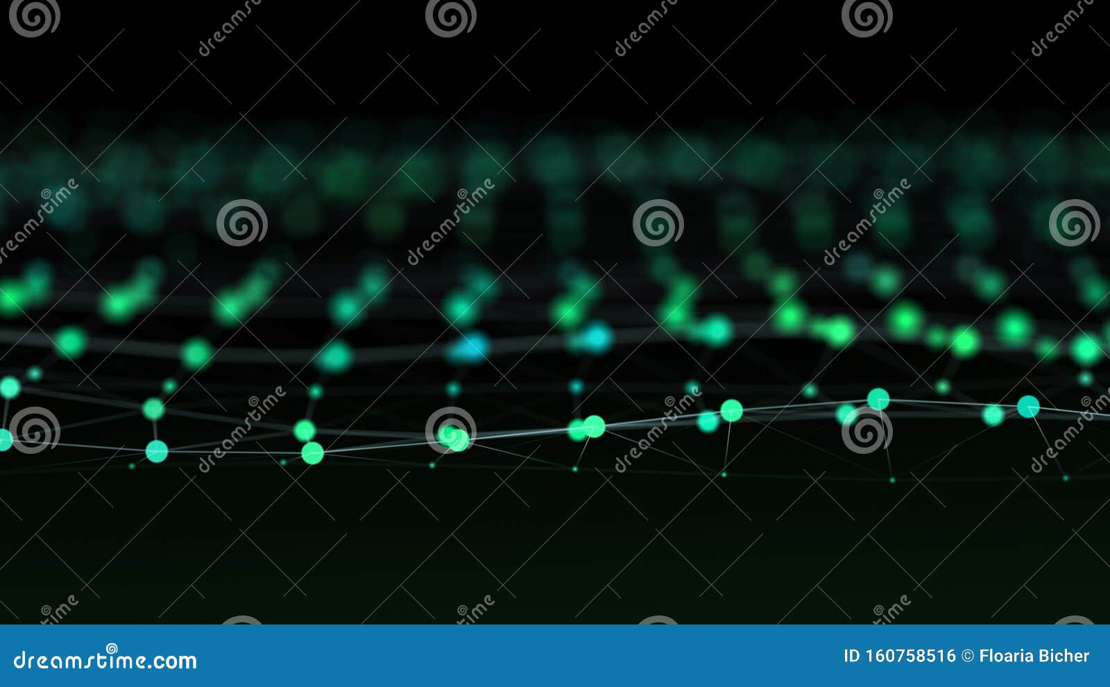 Static Electricity Concept Abstract Background. Stock Illustration ...