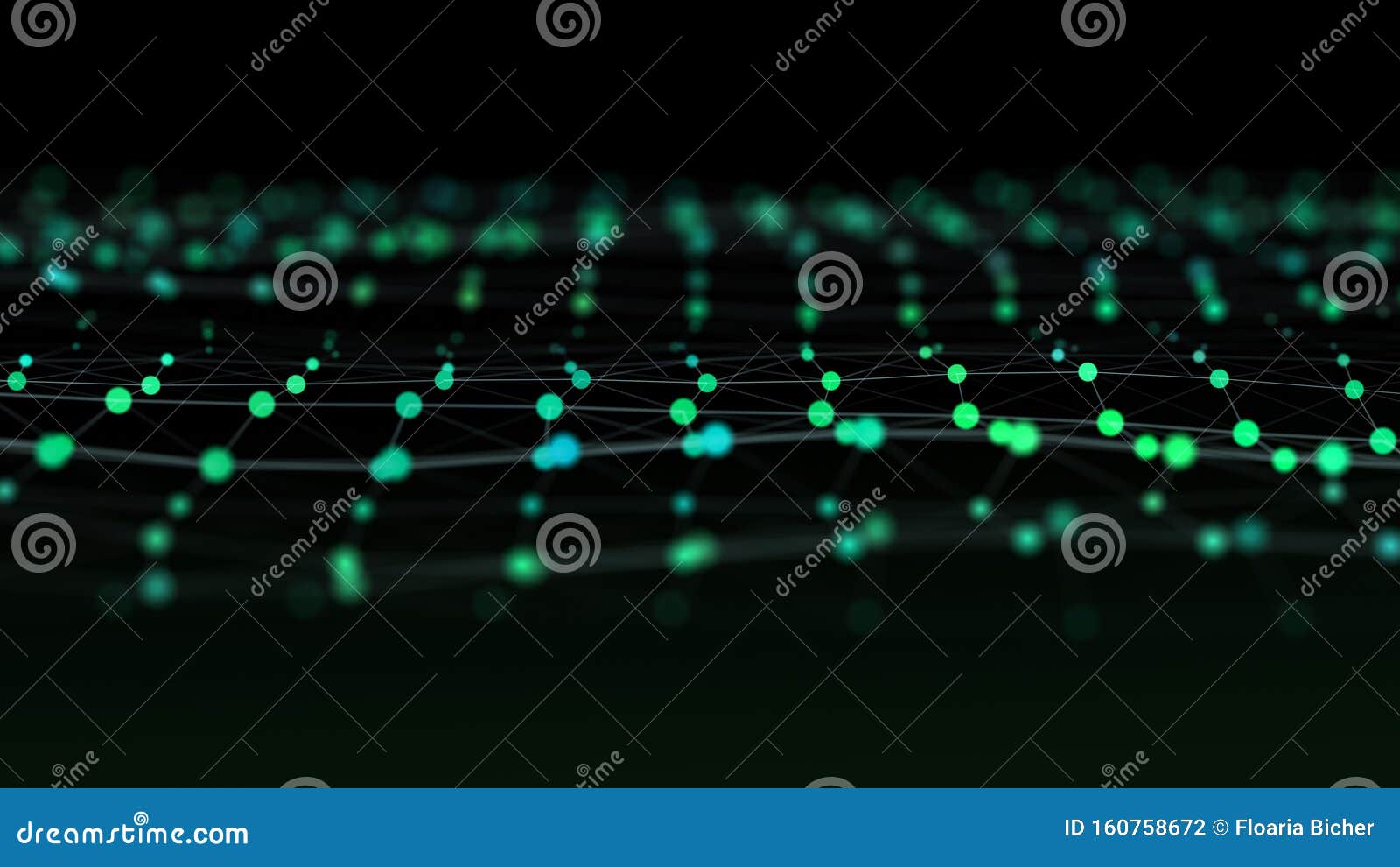 Static Electricity Concept Abstract Background. Stock Illustration ...