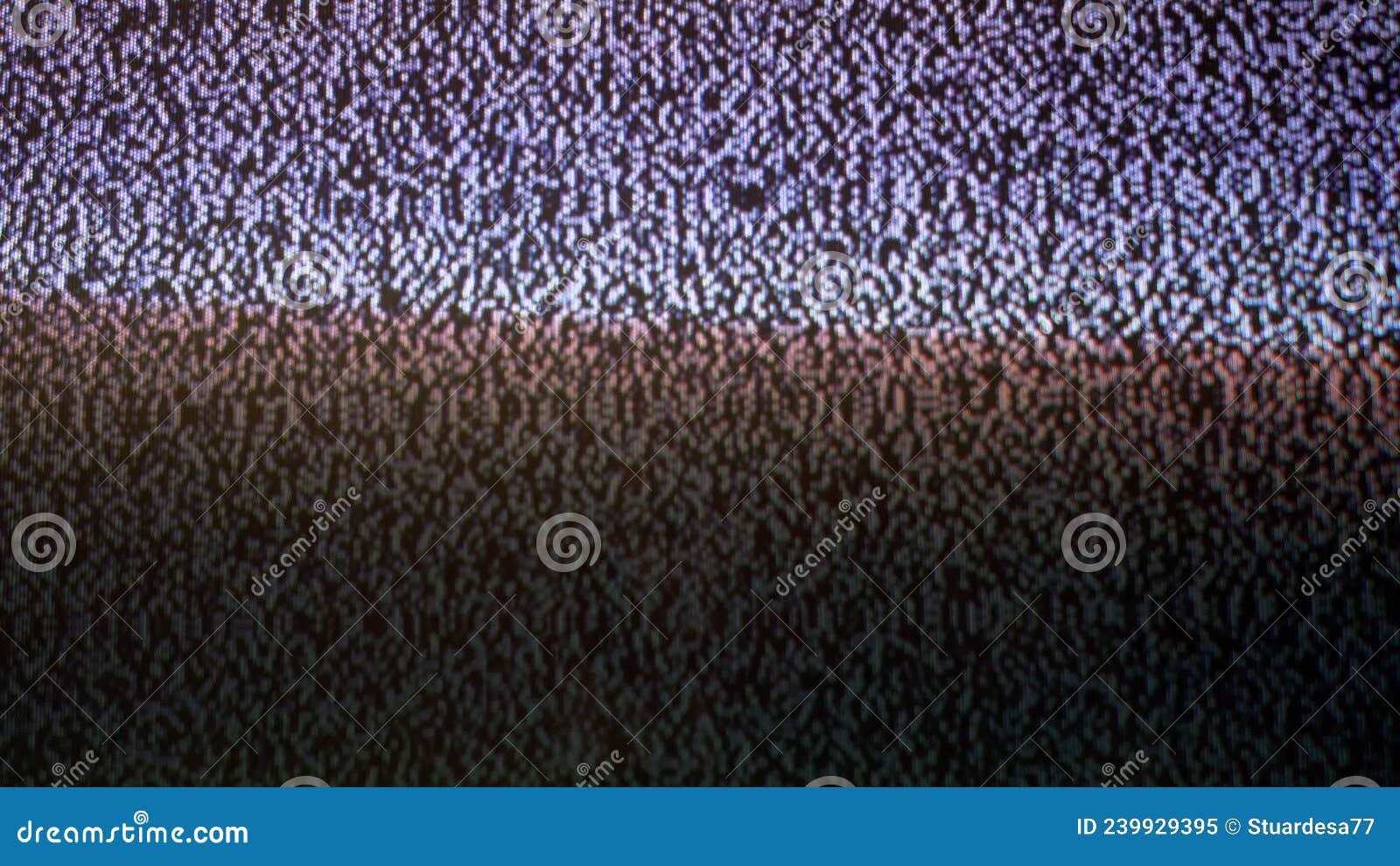 Static Flickering Noise Interference, Distortion, Pixels, Bad, No TV ...
