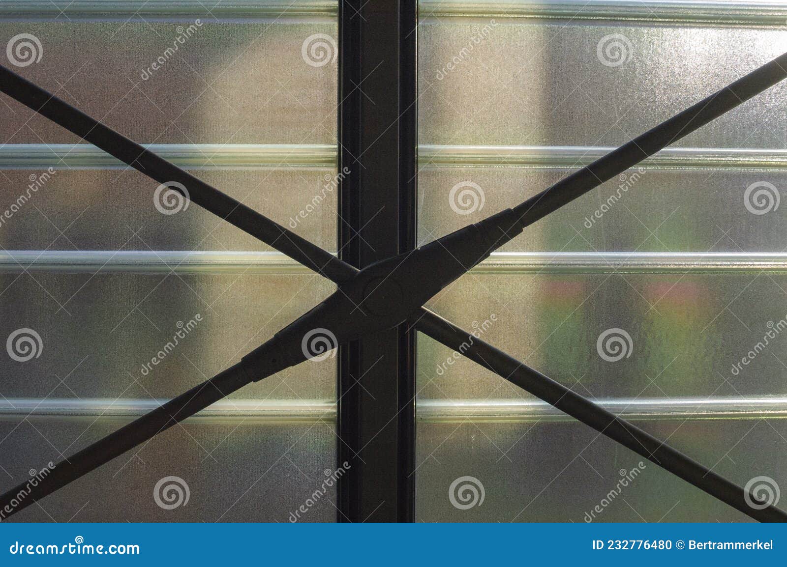 Static Reinforcement in a Steel Structure in Front of a U-profile Glass ...