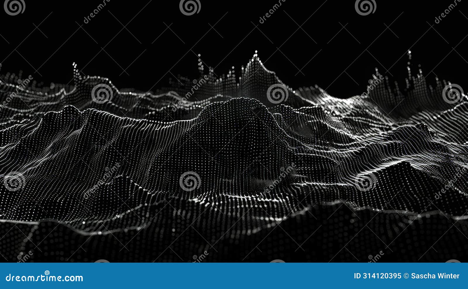 Static Symphony: Analog Signal Noise Stock Image - Image of analog ...